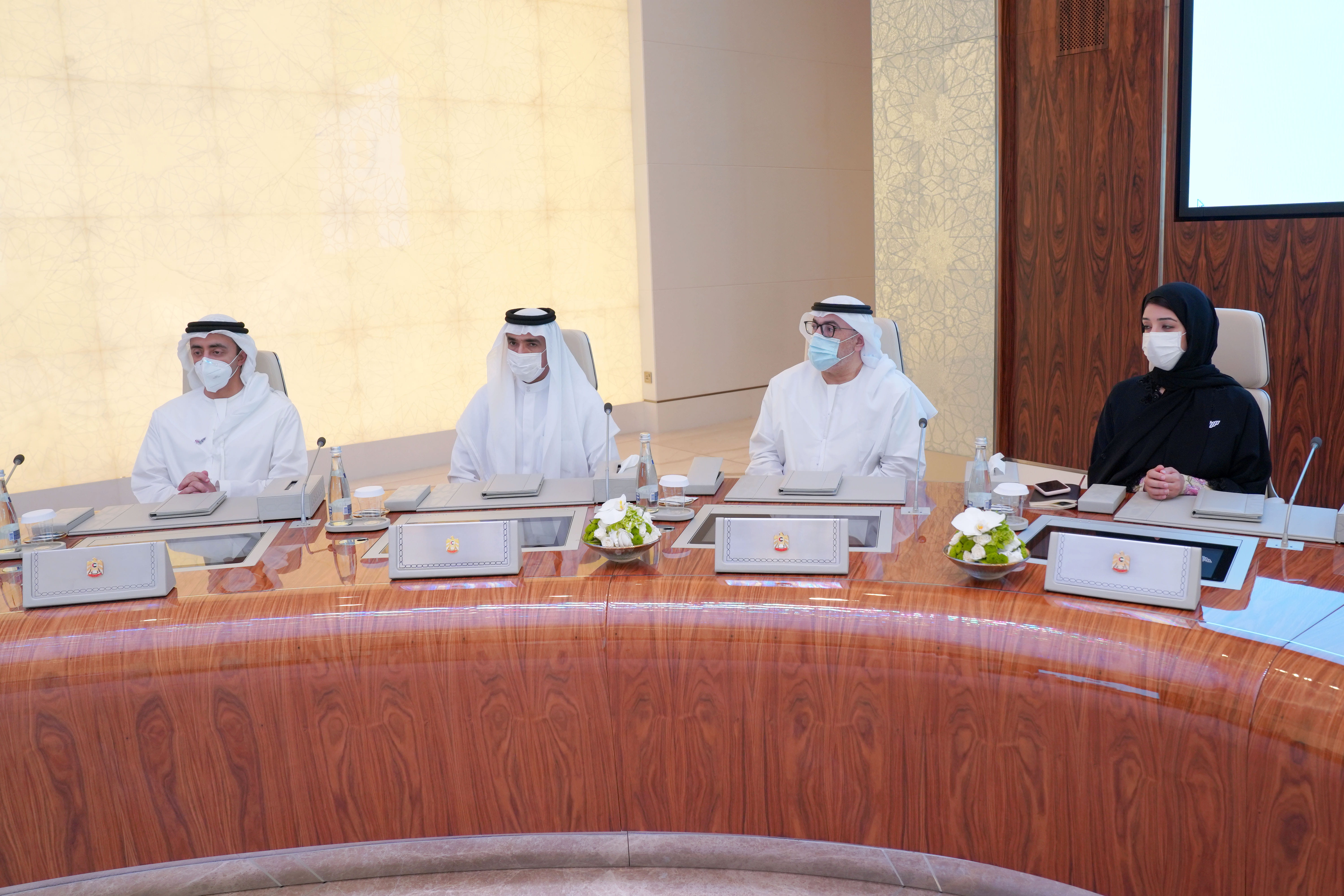 Mohammed bin Rashid chairs first UAE Cabinet meeting in person since ...