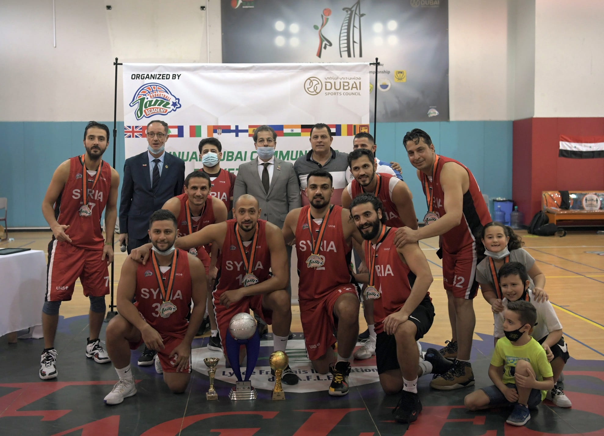 Team Syria defeat Serbians 70-55 to win Dubai Community Basketball Cup ...