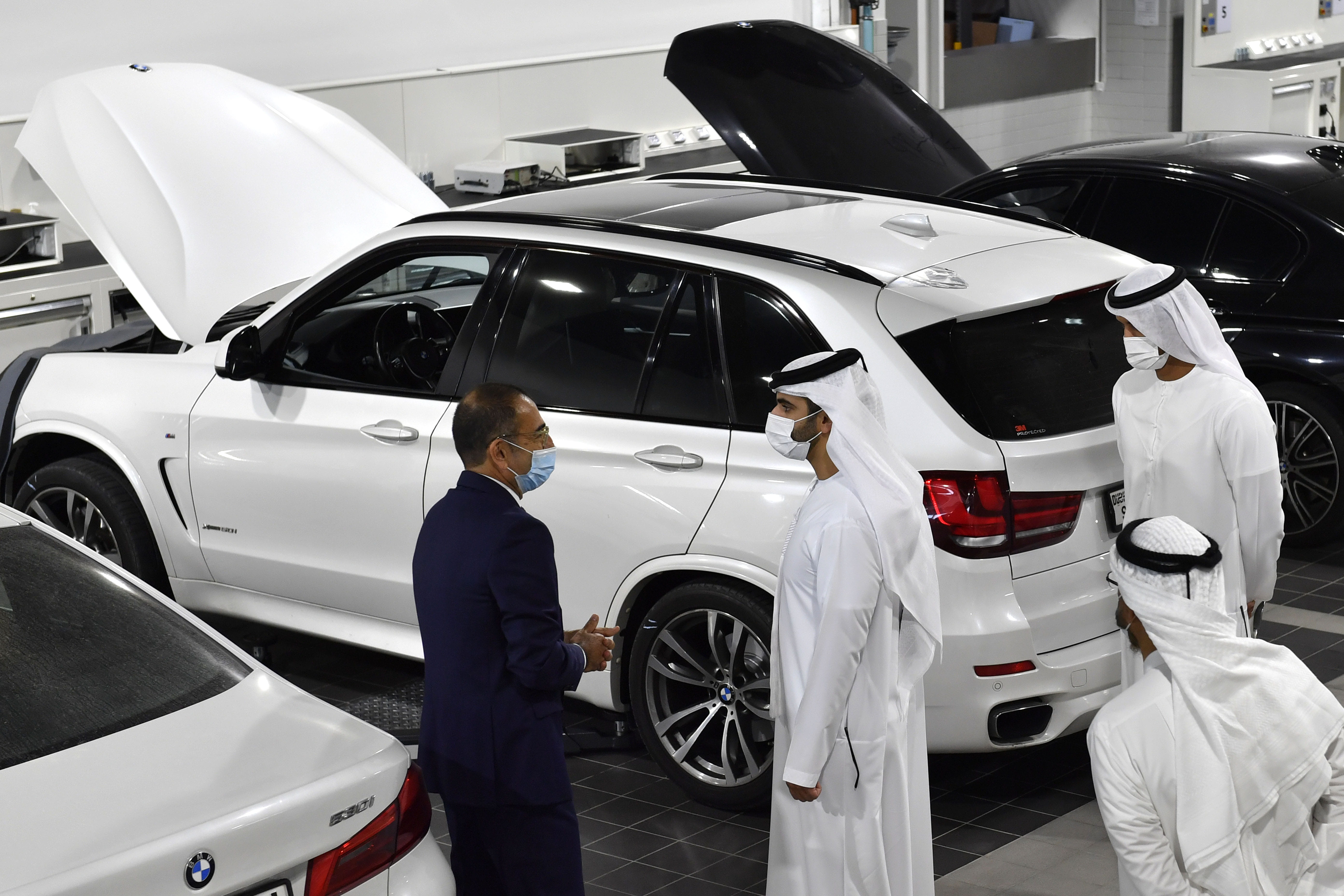 Mansoor bin Mohammed inaugurates AGMC’s new Dubai Motor City showroom ...