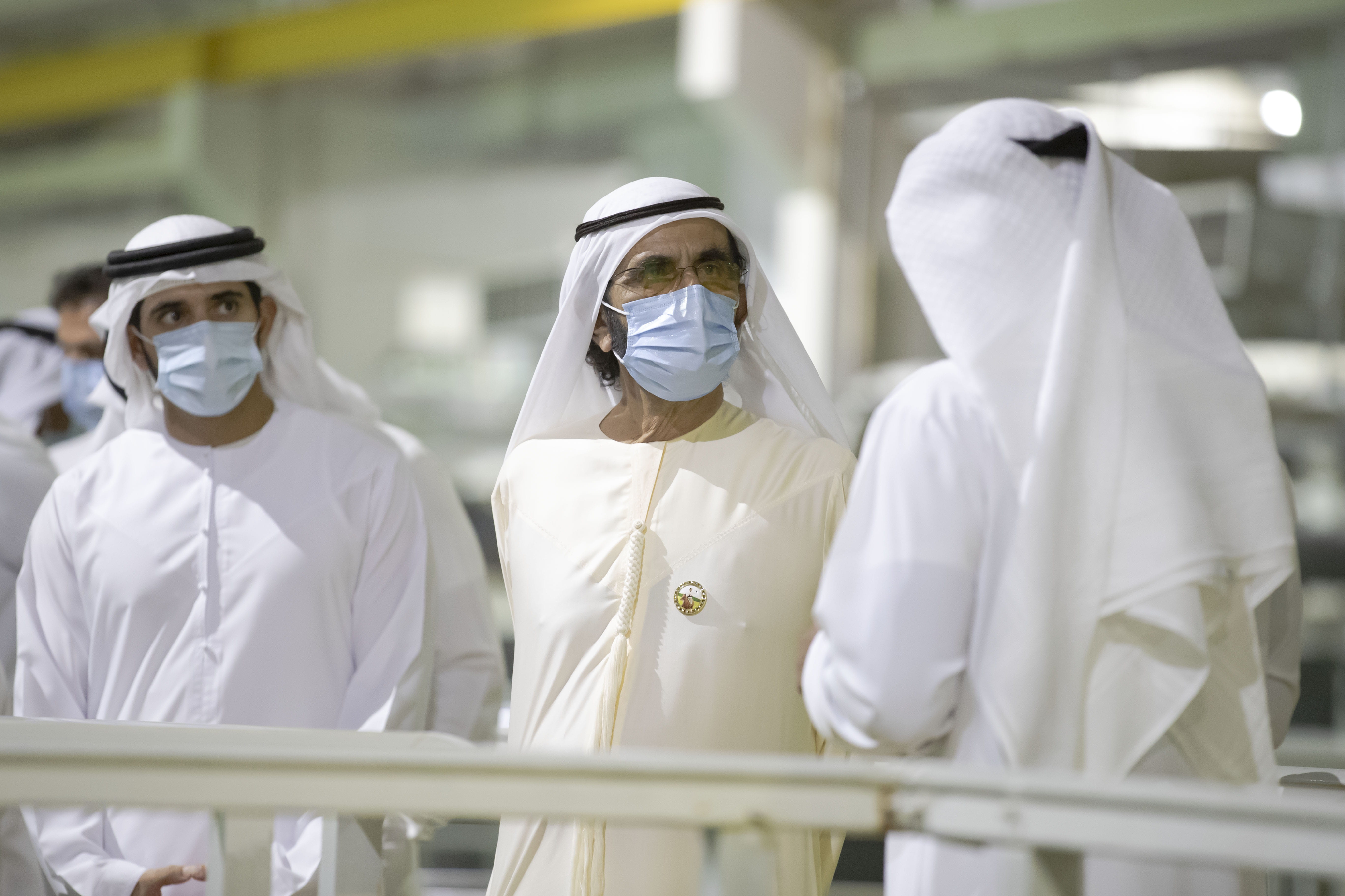 Mohammed bin Rashid visits Fish Farm in Dubai