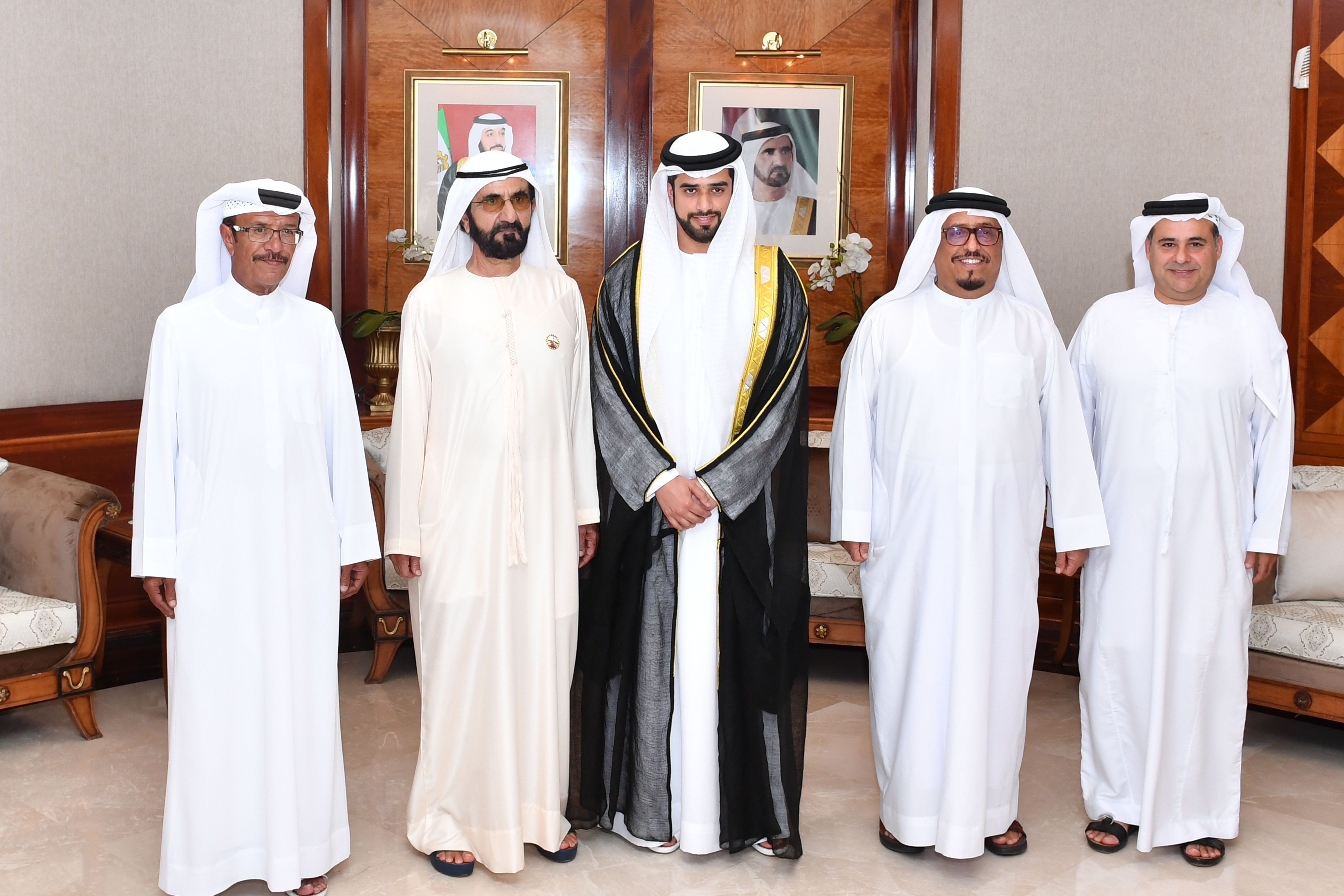 Mohammed bin Rashid attends Al Muhairi, Al Marri family wedding