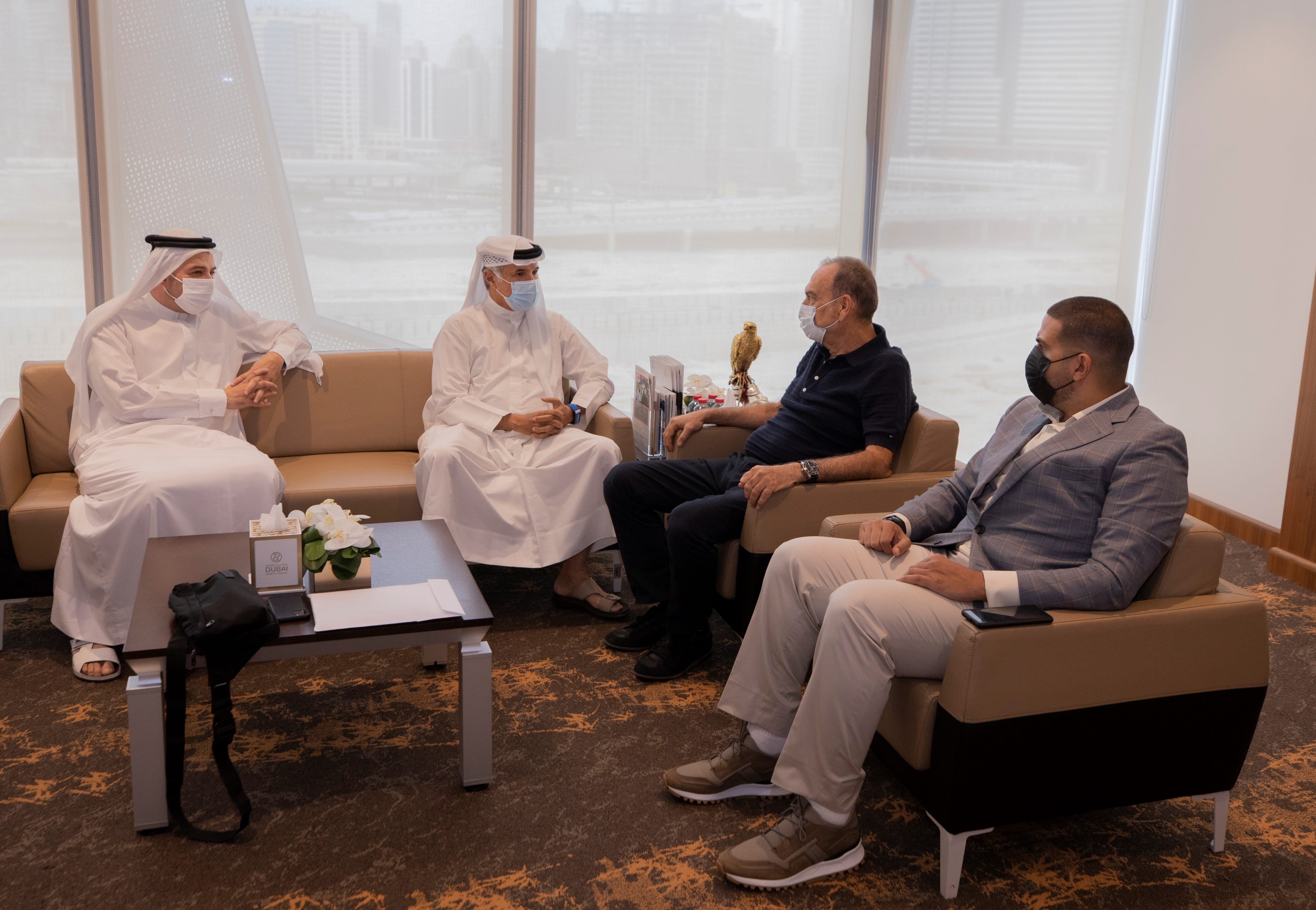 Dubai Sports Council discuss cooperation with former Israel and Chelsea ...