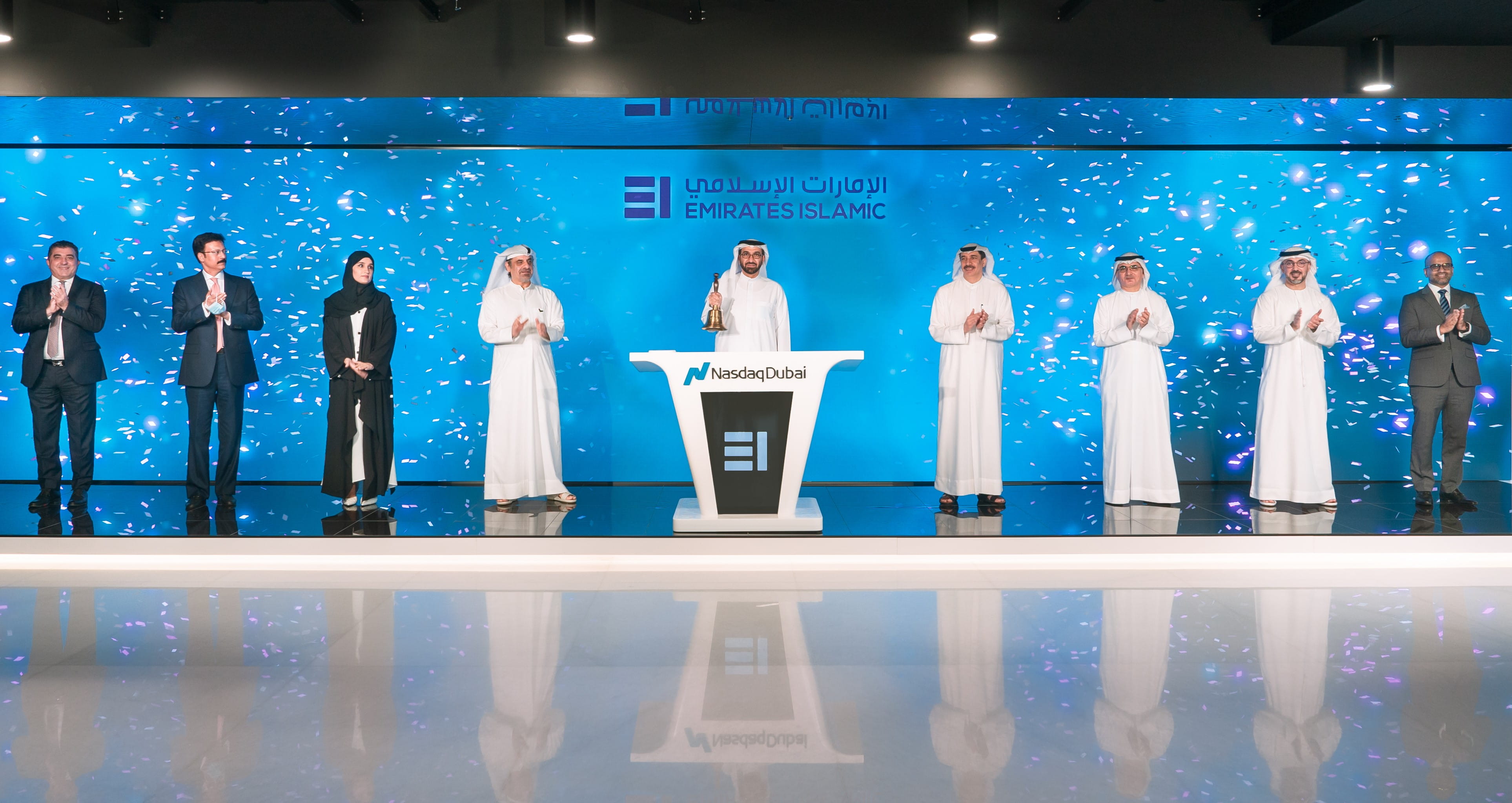 Emirates Islamic Chairman rings market-opening bell to celebrate ...