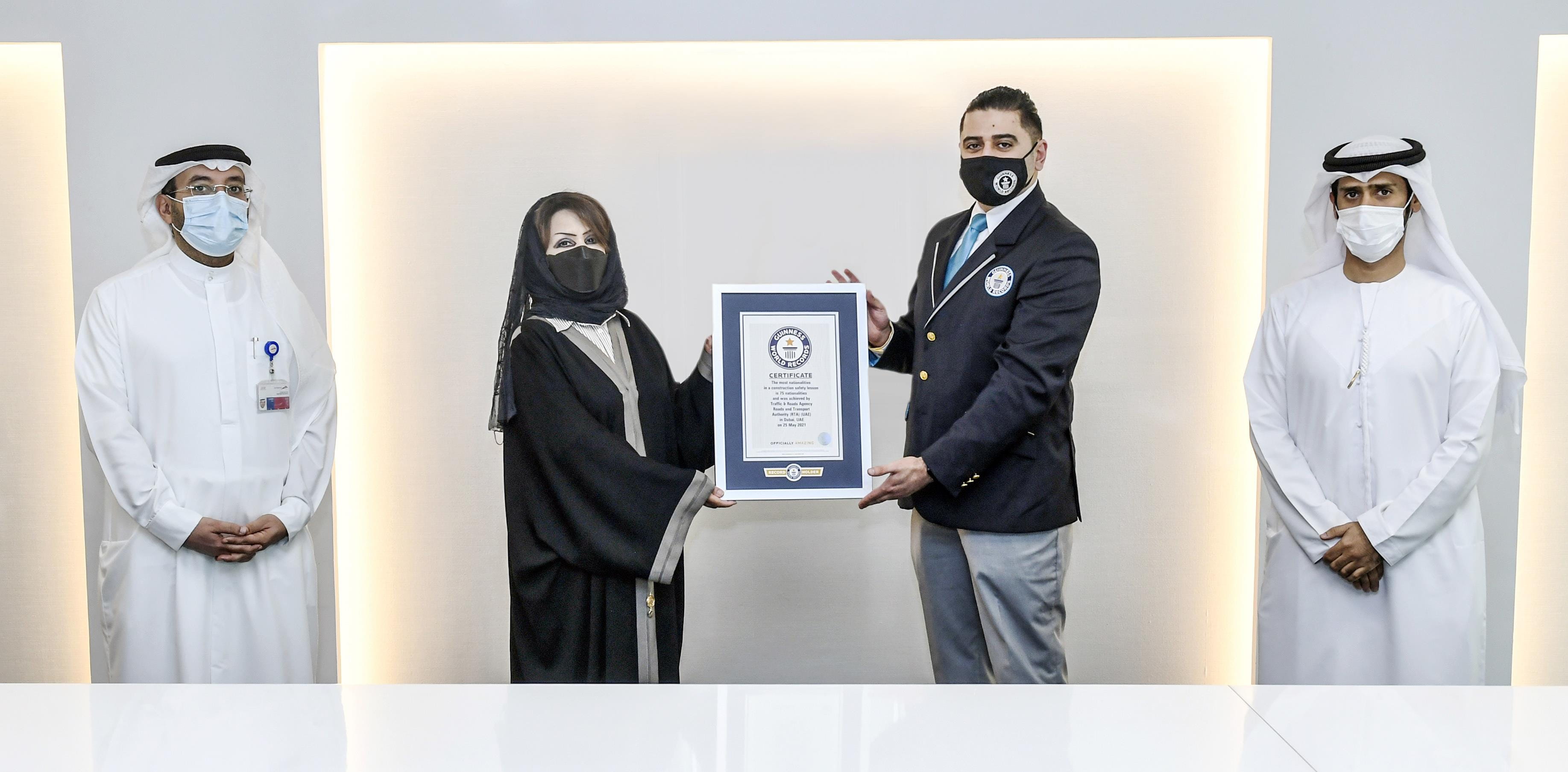 RTA enters Guinness Record for the largest number of nationalities ...