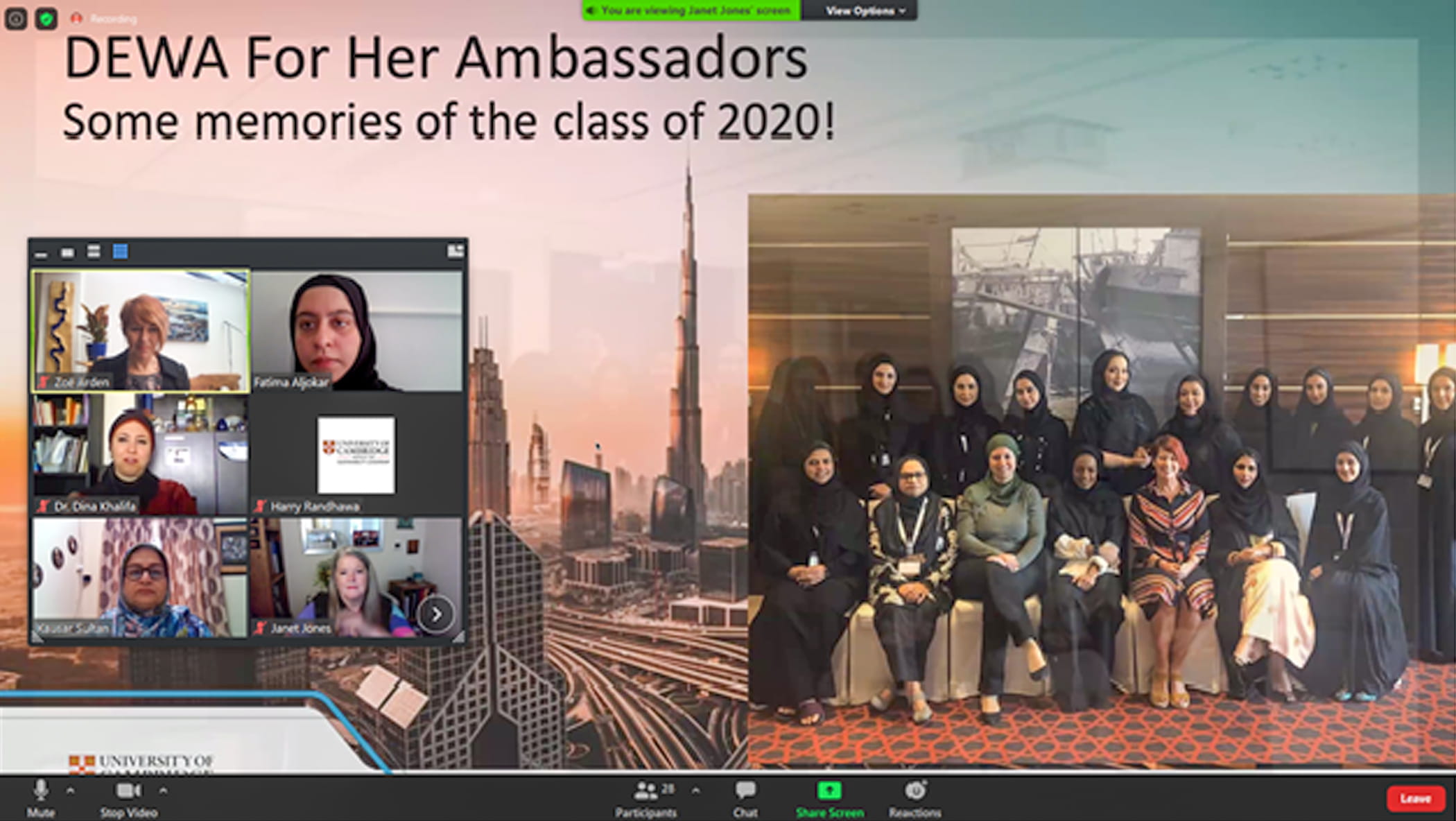 DEWA graduates 25 female employees from the second batch of ‘For Her ...