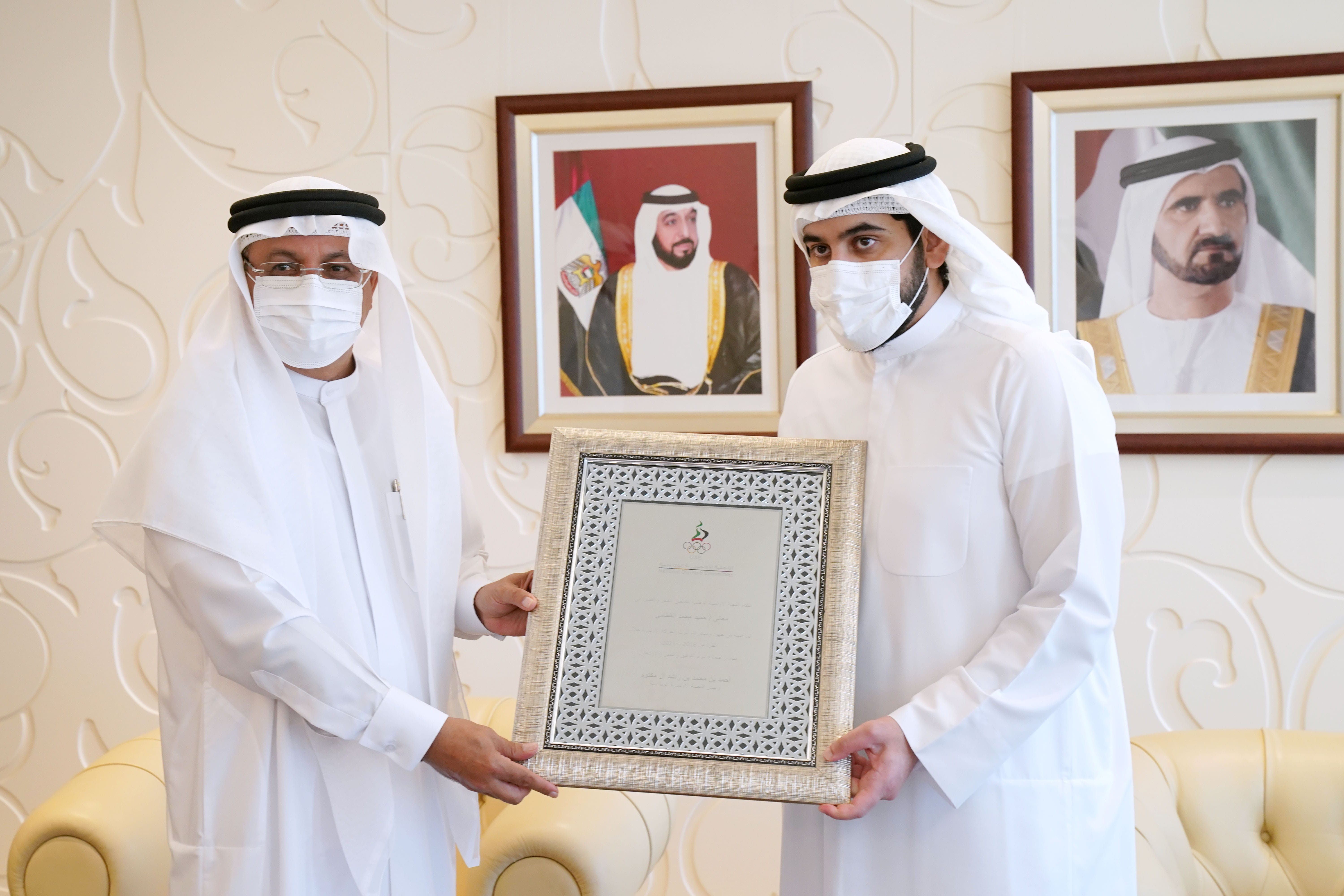 Ahmed bin Mohammed praises Humaid Al Al Qutami for his contributions to ...