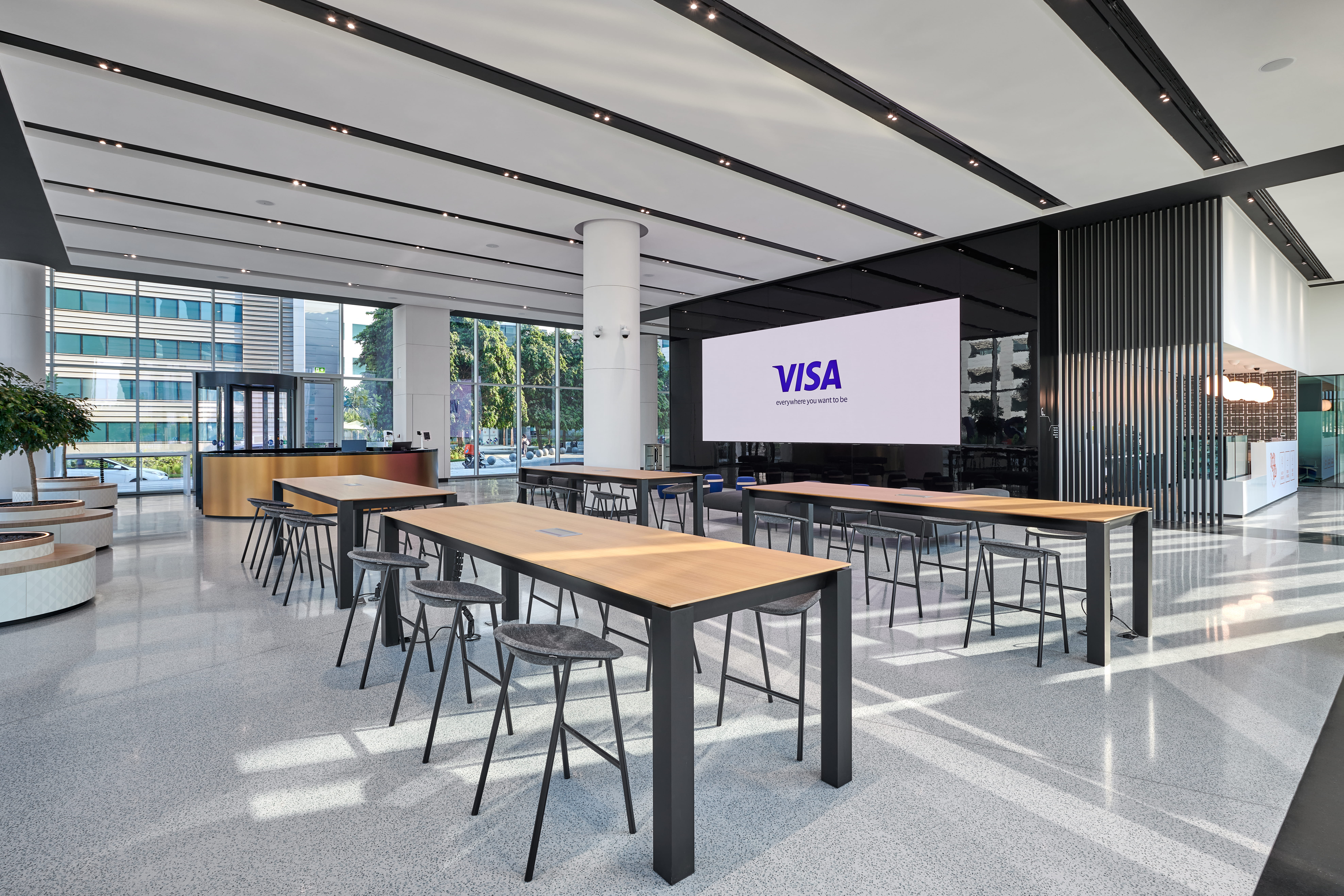 Visa officially opens the door to its flagship new Dubai headquarters ...