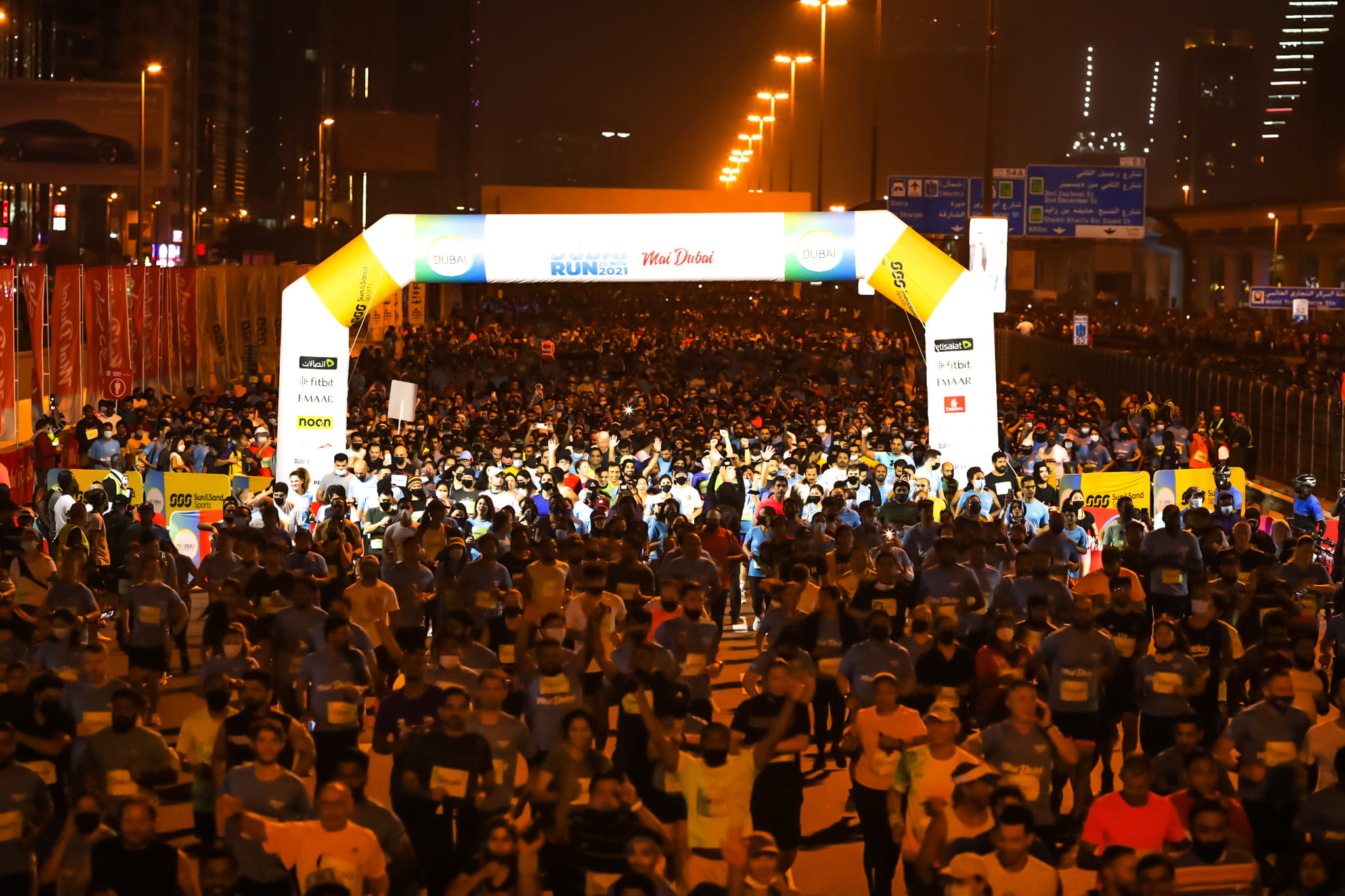 Dubai hosts the world’s largest run as 146,000 participants join Dubai ...