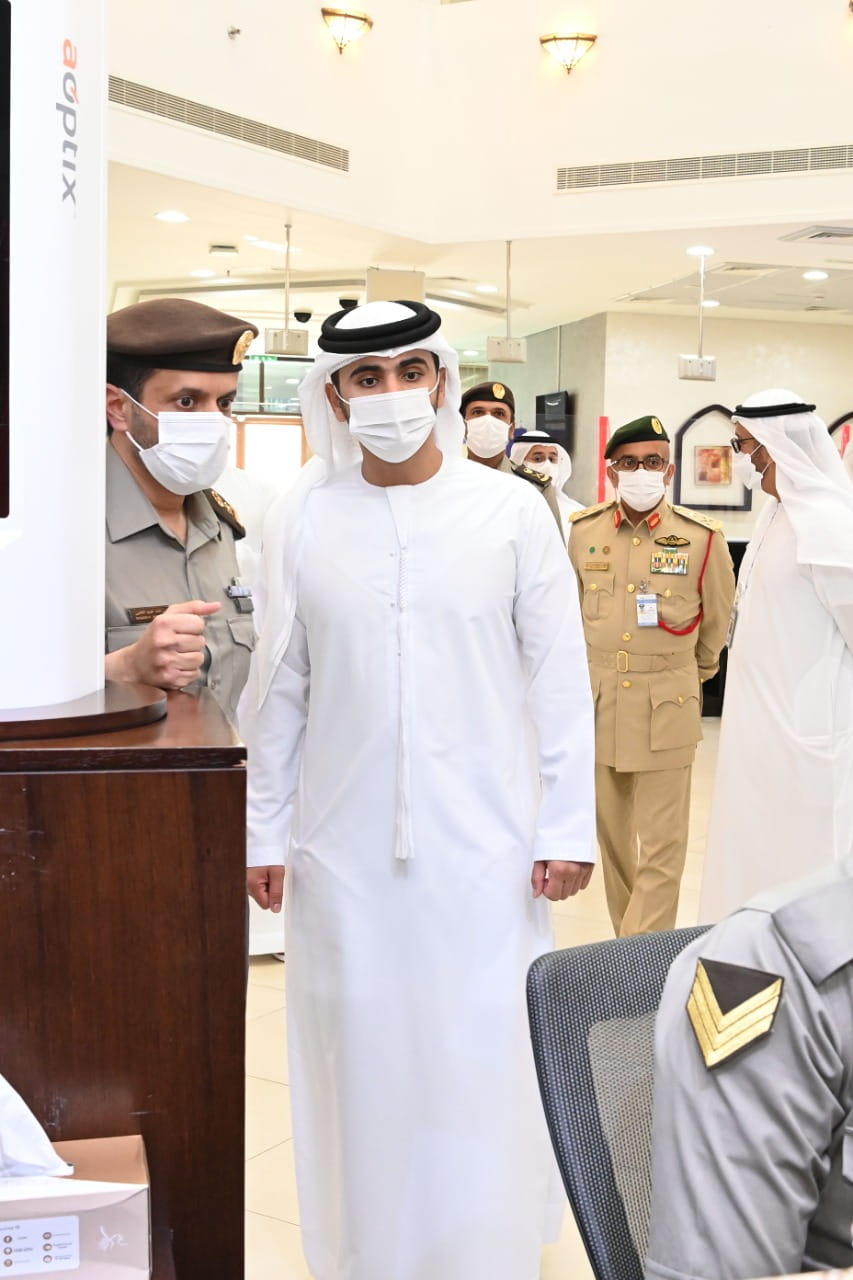 Mansoor bin Mohammed visits Hatta Border Crossing