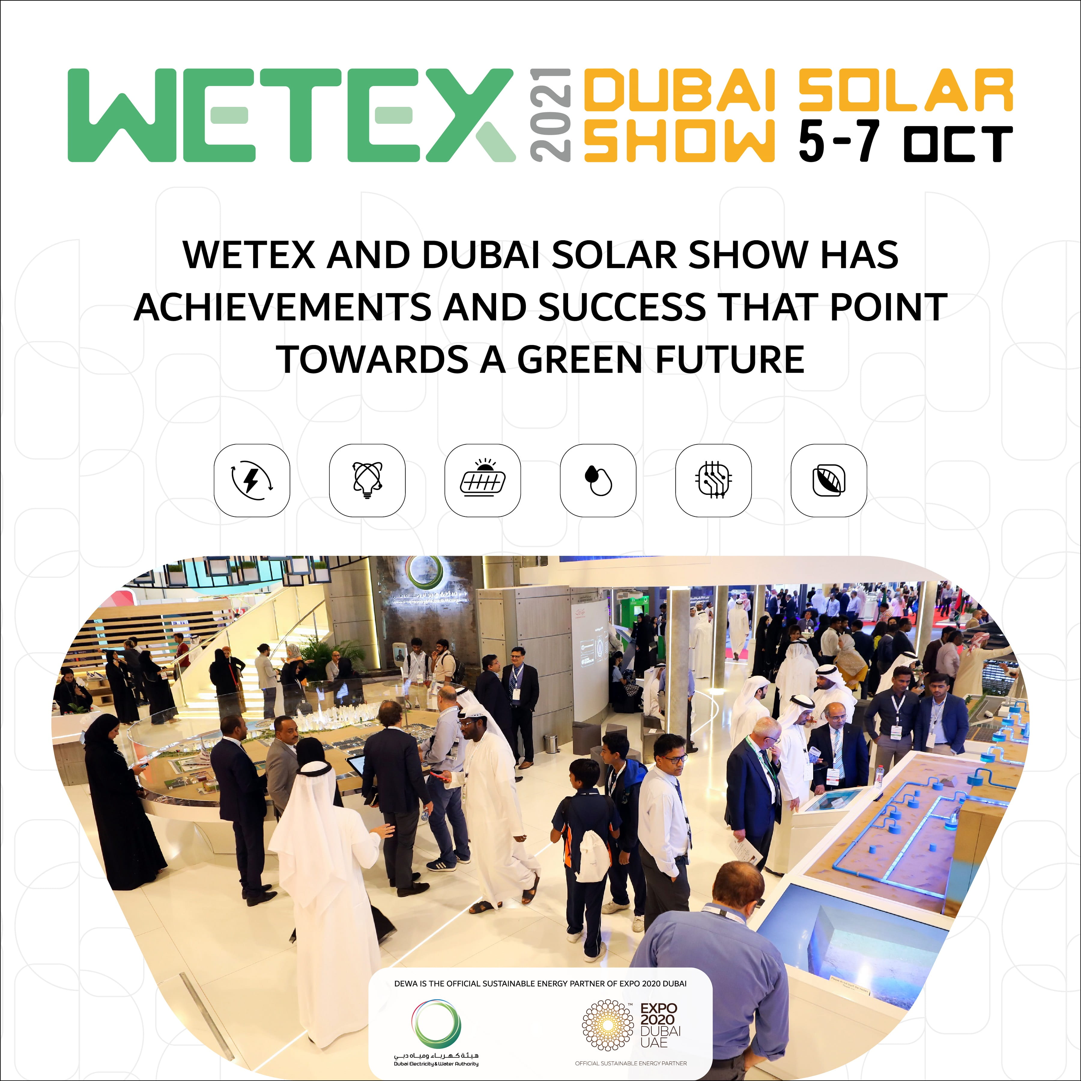 WETEX and Dubai Solar Show has achievements and success that point ...
