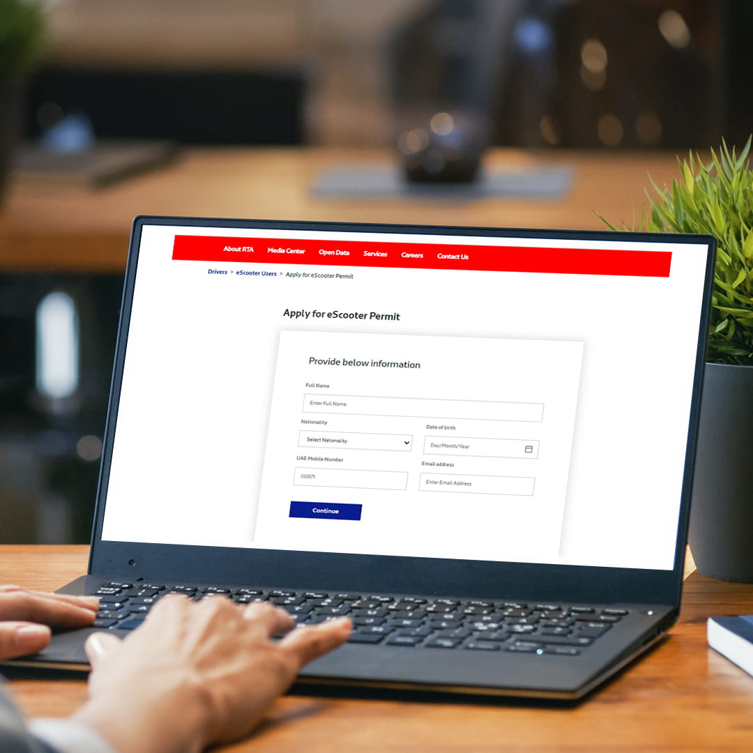 RTA launches online platform for issuing free e-scooter driving permits ...