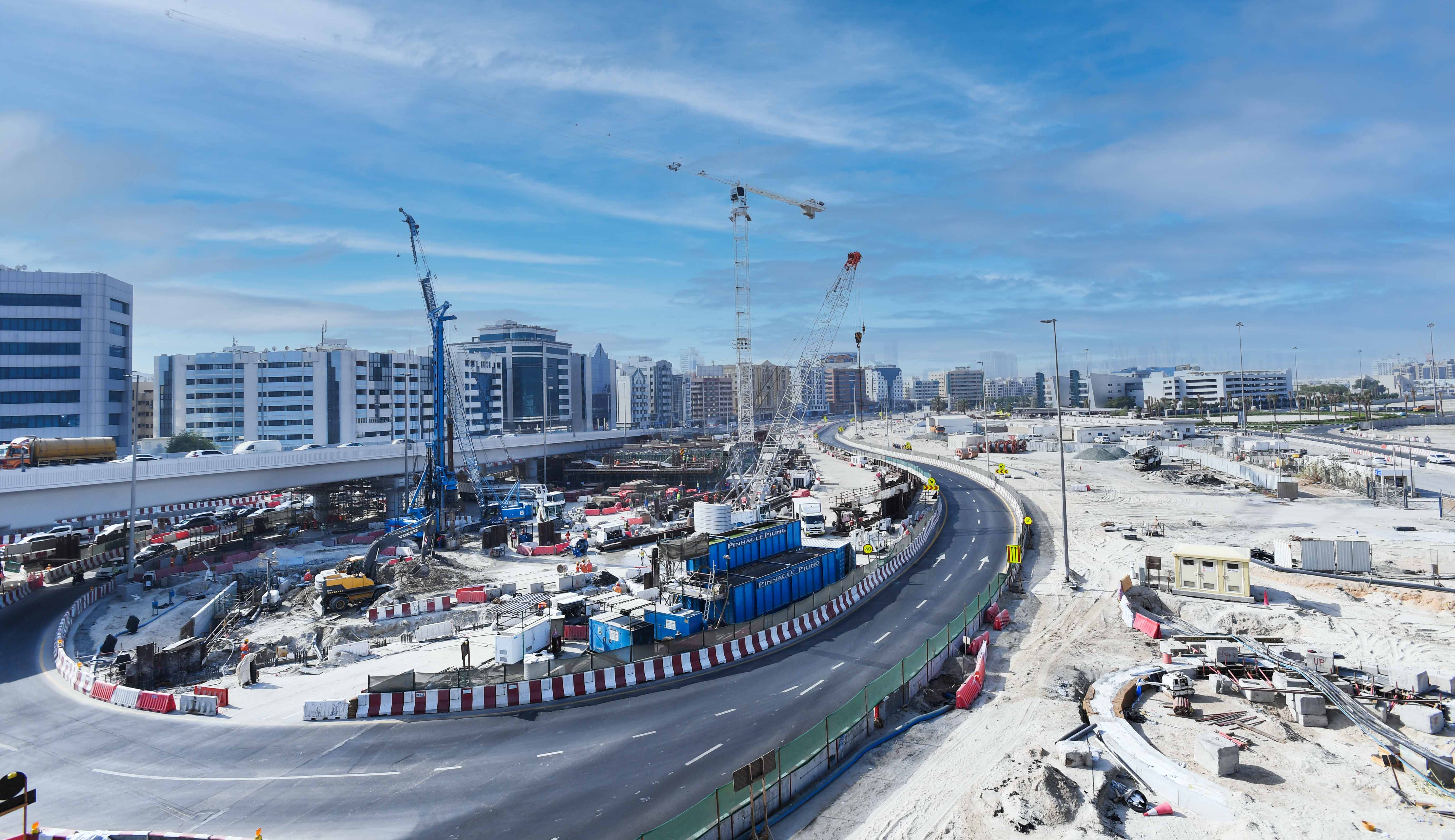 RTA completes 55% of construction at Falcon Interchange