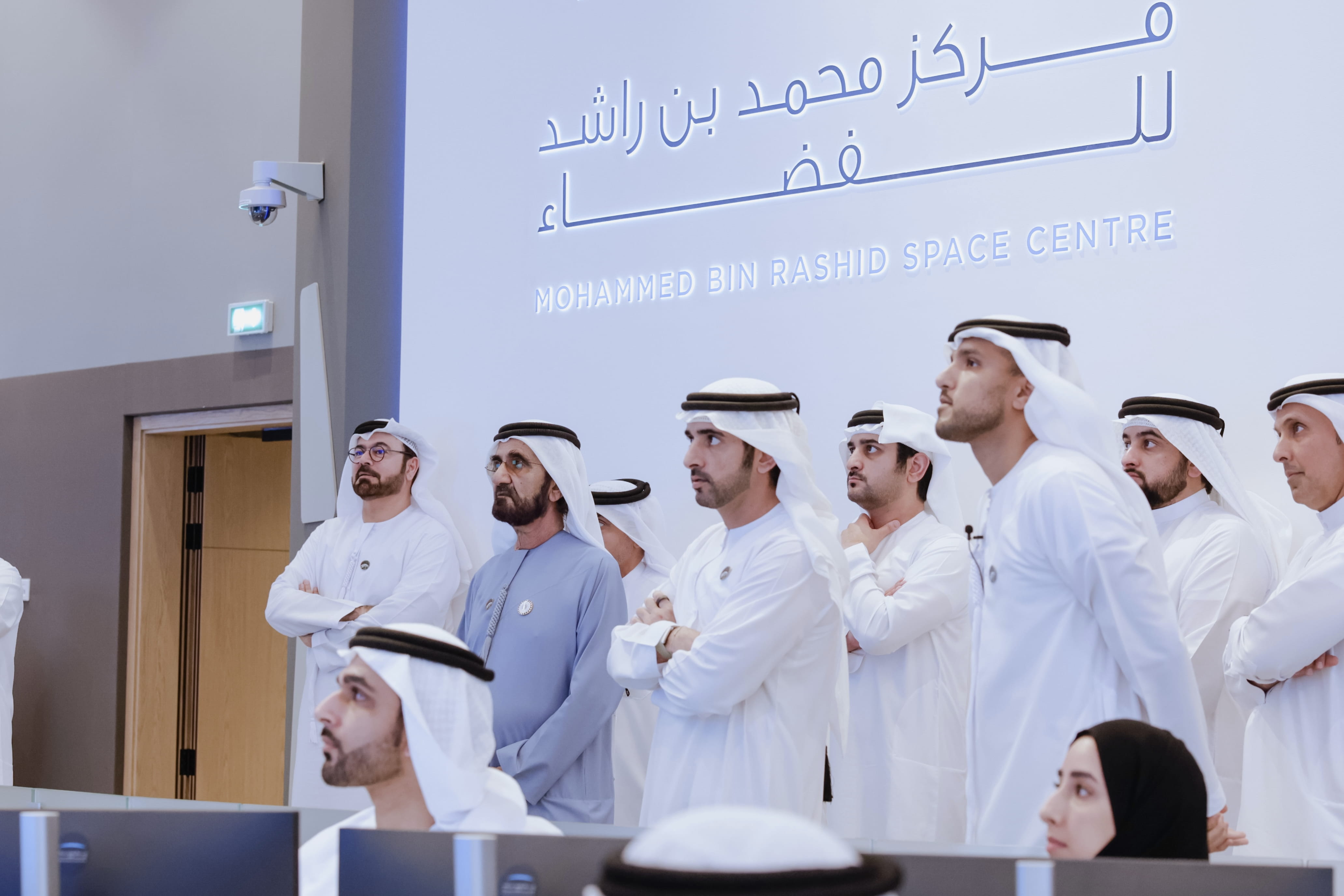 Mohammed bin Rashid witnesses the launch of Rashid Rover