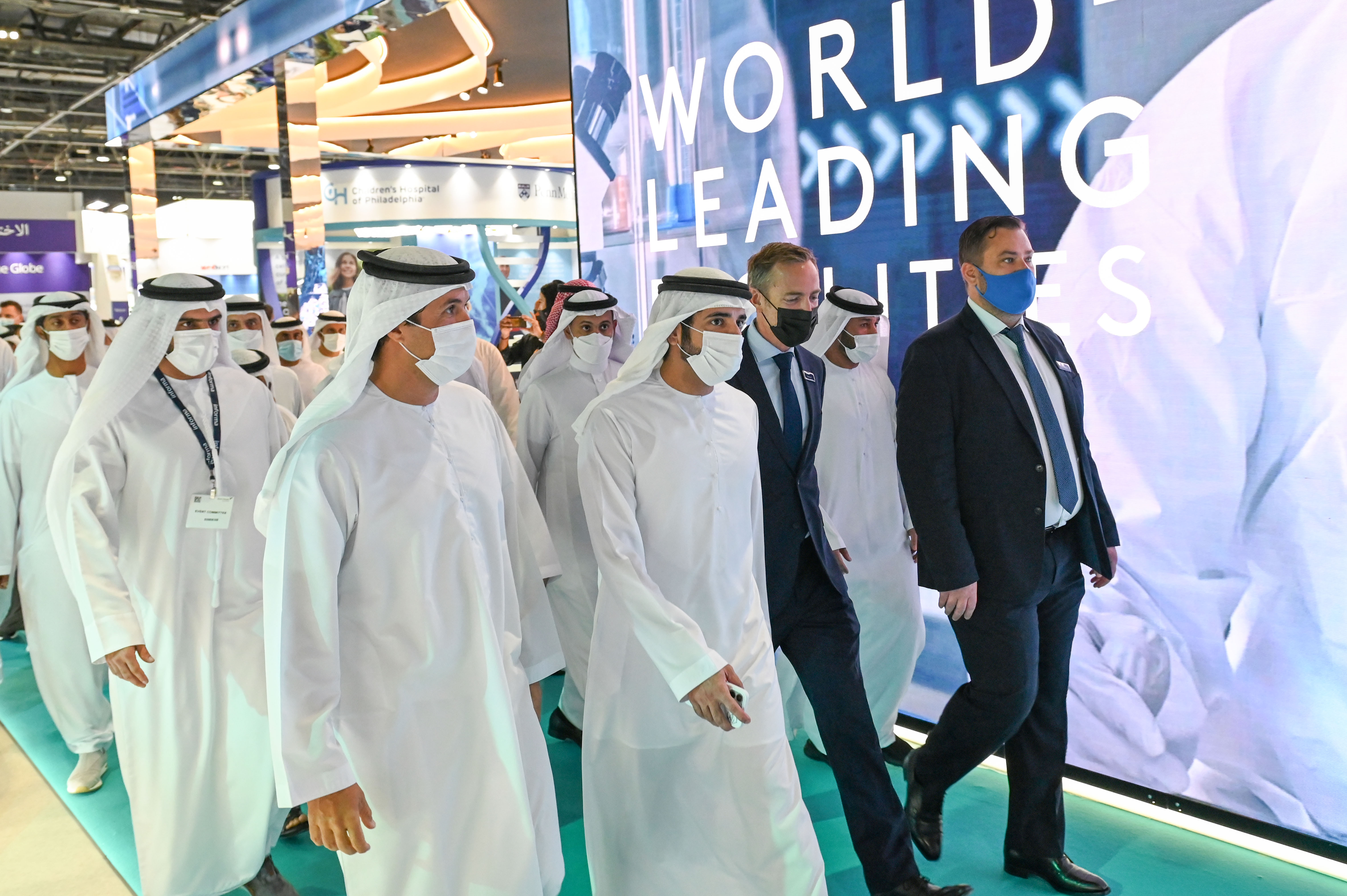 Hamdan bin Mohammed opens Arab Health and Medlab Middle East