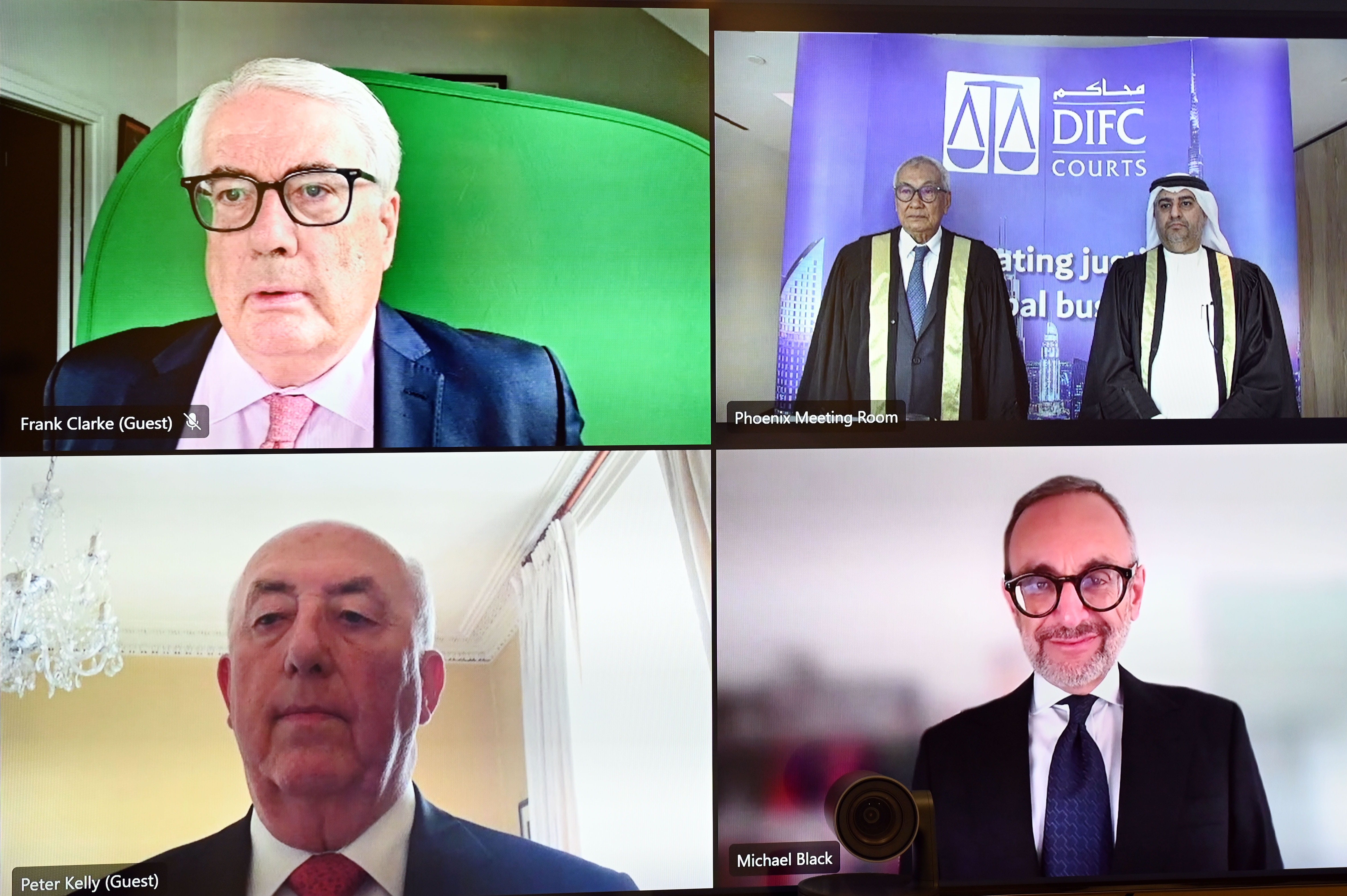 Four new DIFC Courts judges sworn in before Mohammed bin Rashid