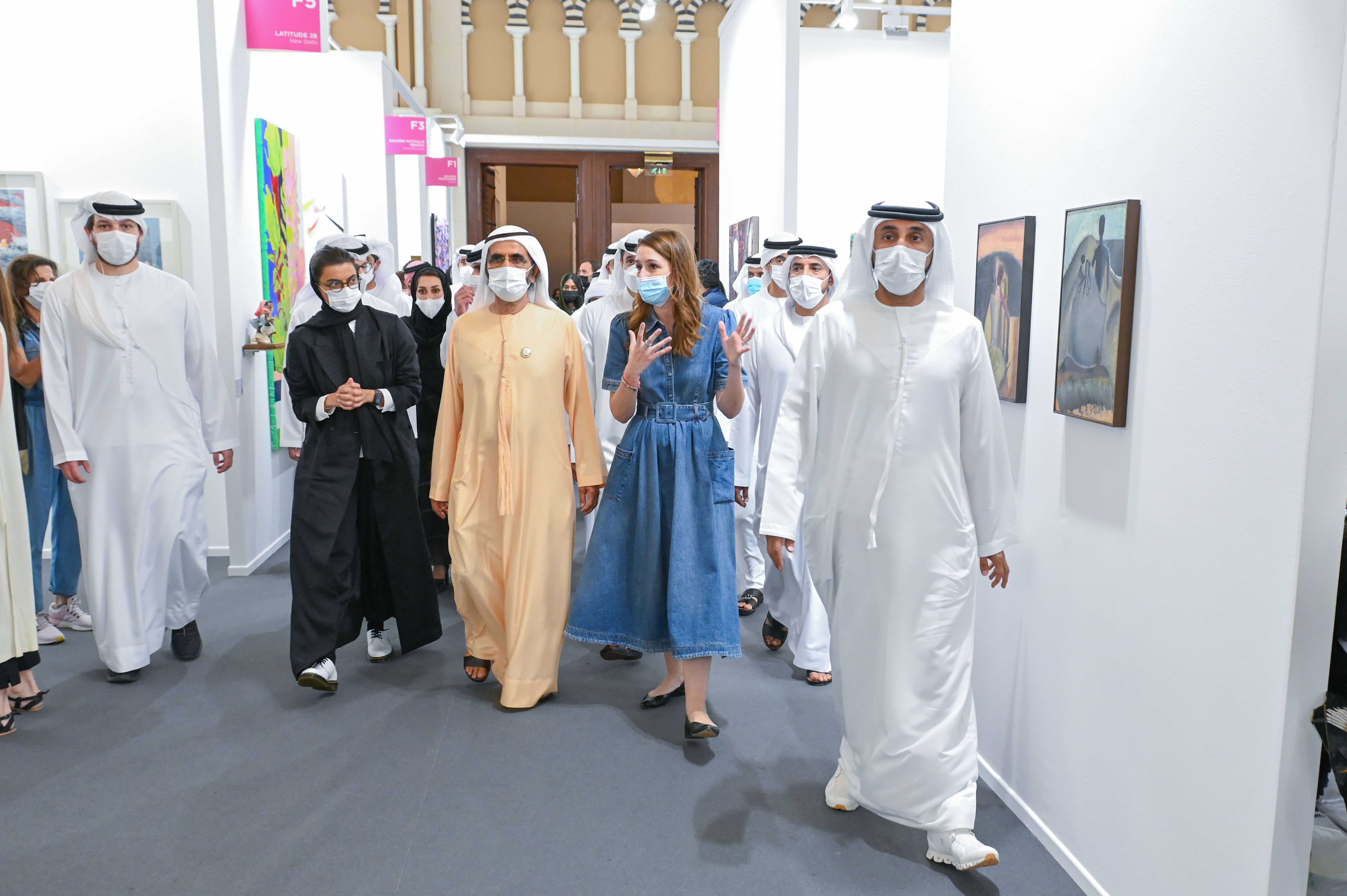 Mohammed bin Rashid attends official opening of Art Dubai 2022