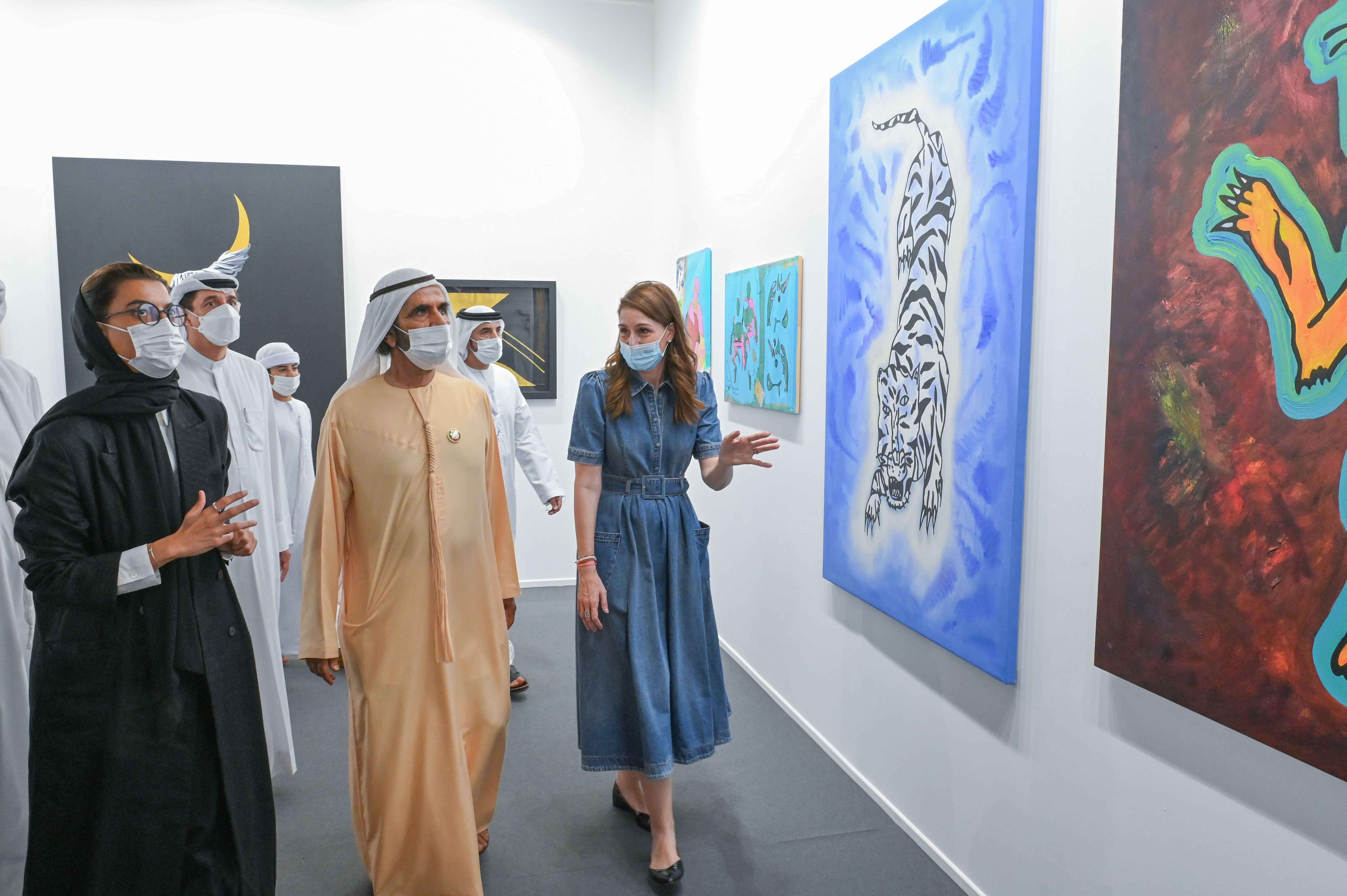 Mohammed bin Rashid attends official opening of Art Dubai 2022