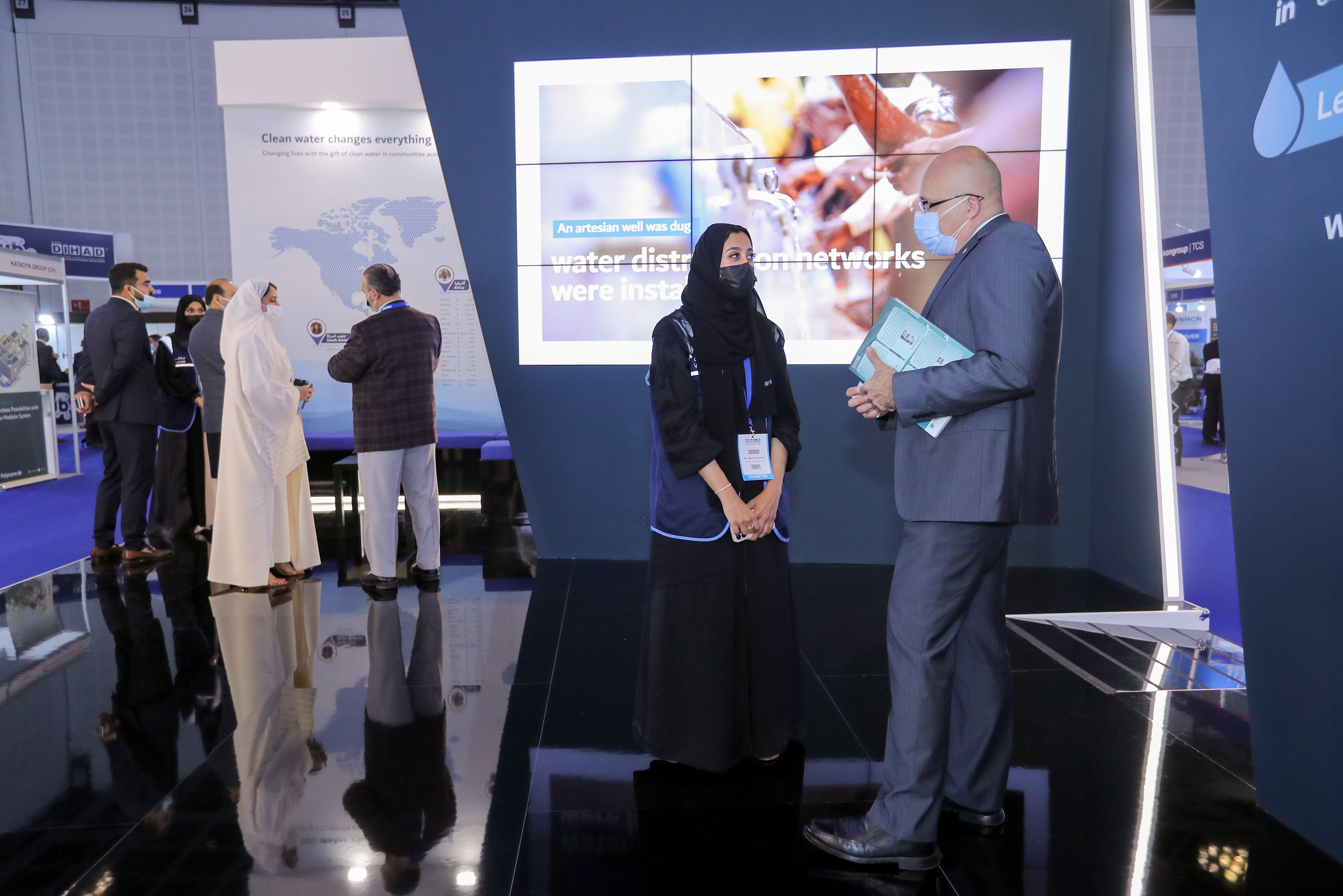Suqia UAE shows its unique efforts to resolve water scarcity at DIHAD 2022