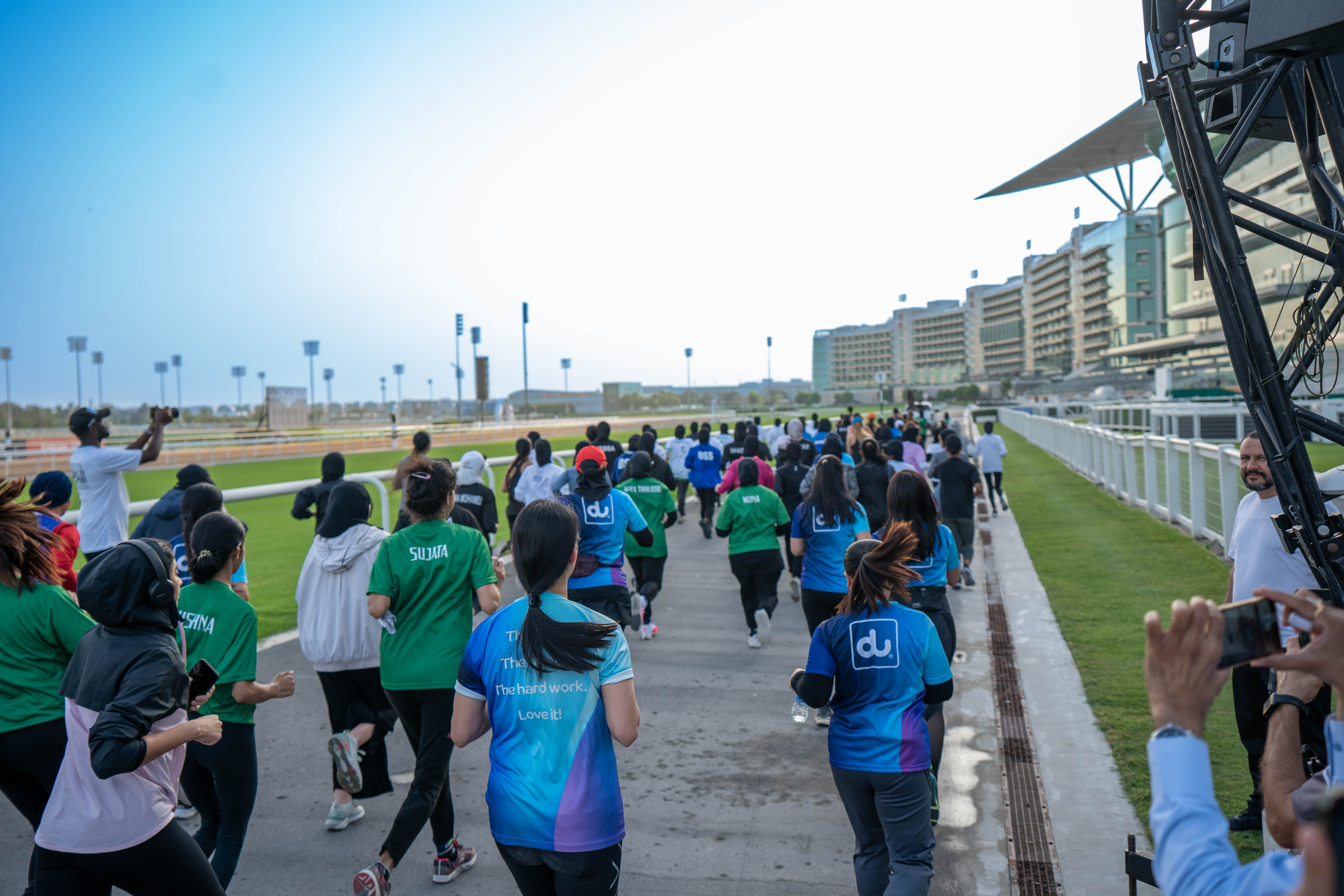 Distinctive Participation in Running Competition