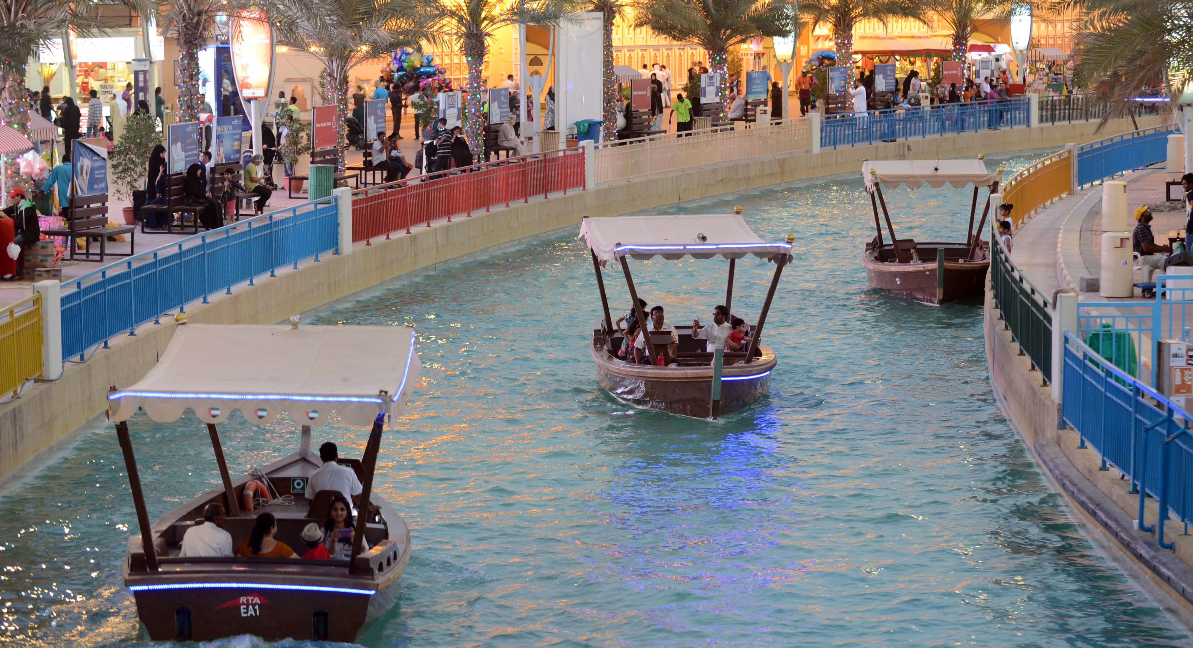 RTA deploys electric abras to serve Global Village visitors