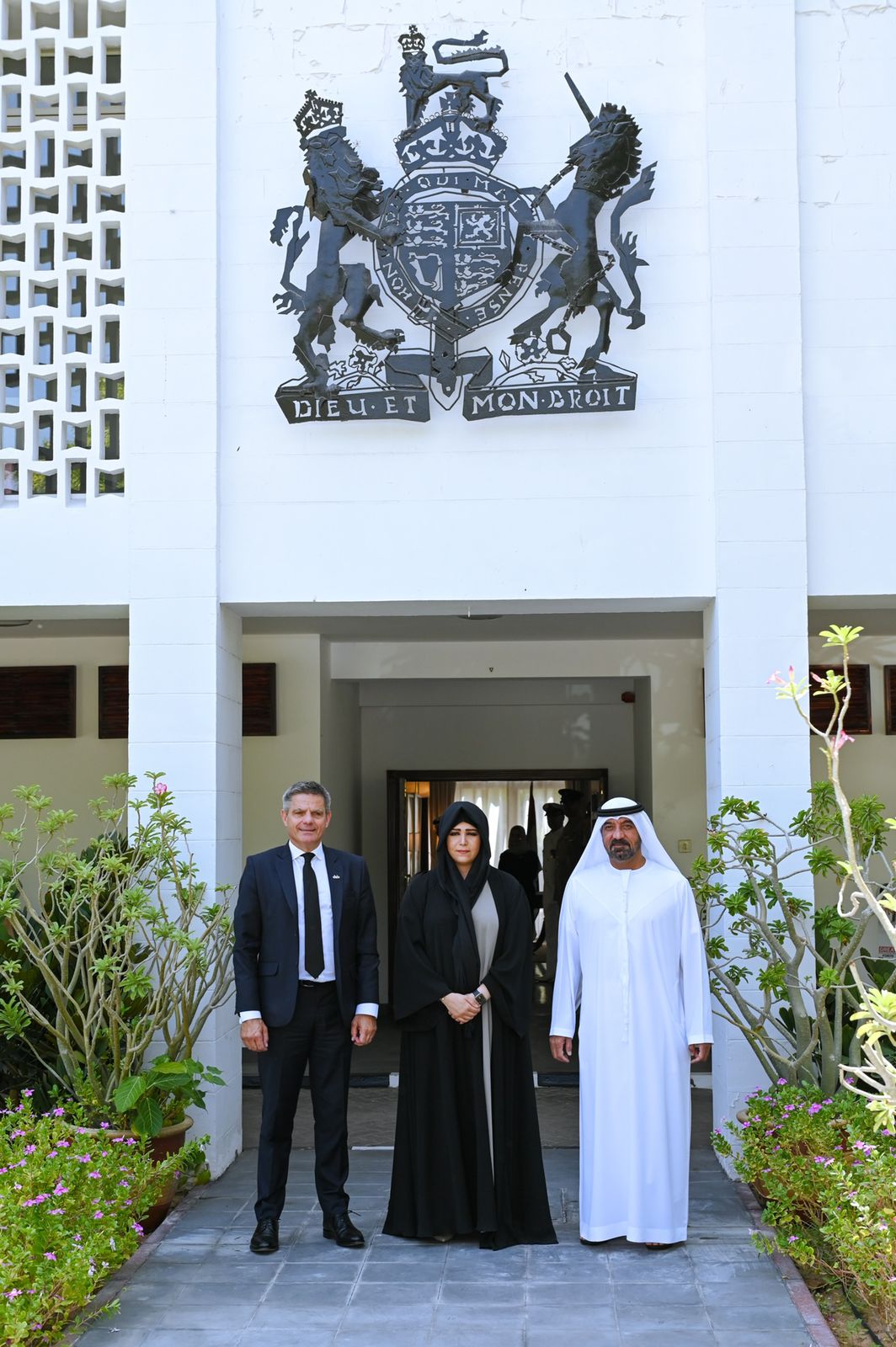 Ahmed bin Saeed and Latifa bint Mohammed visit British Consulate in ...