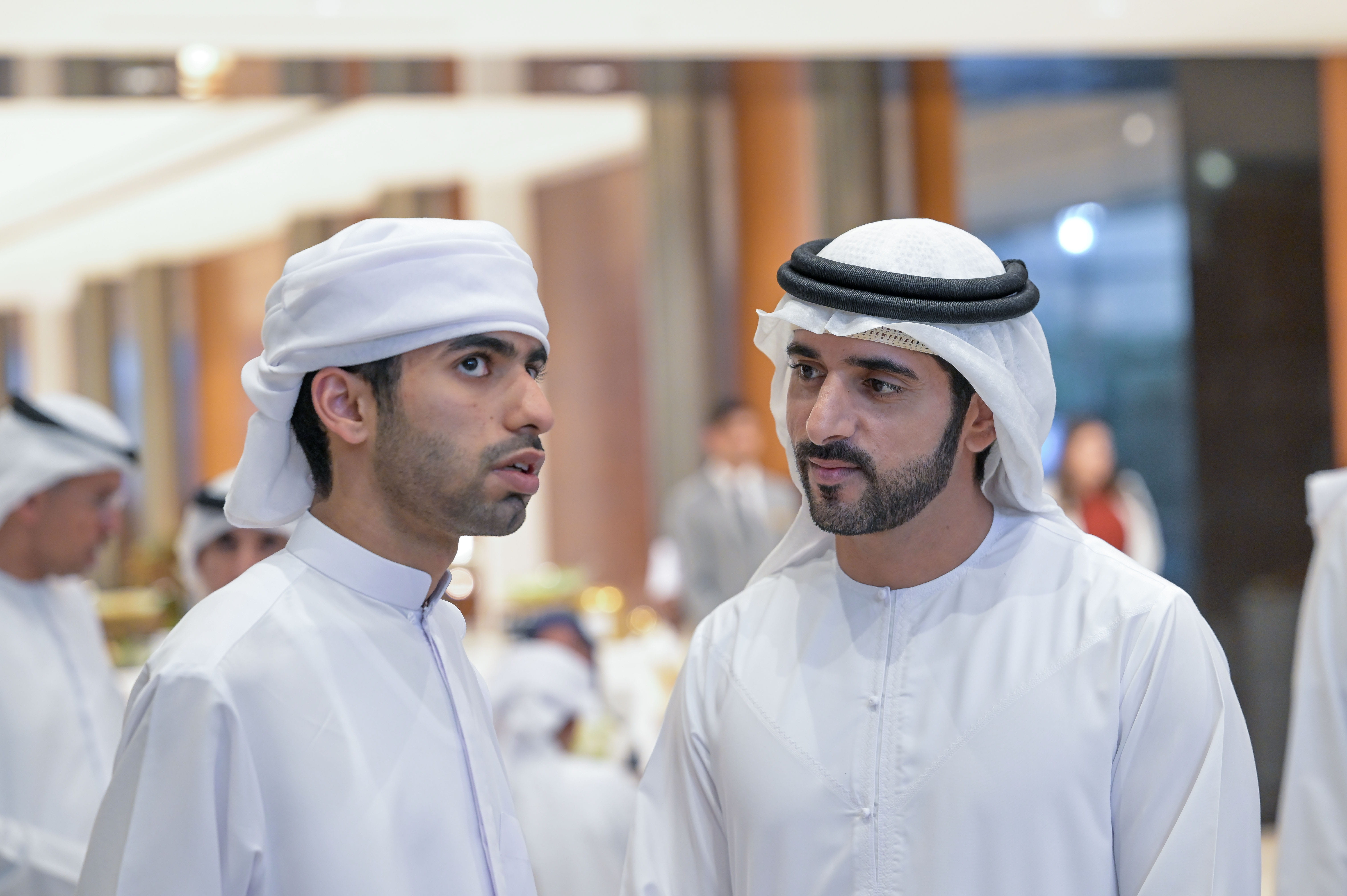 Hamdan bin Mohammed attends Iftar banquet with autistic children and ...