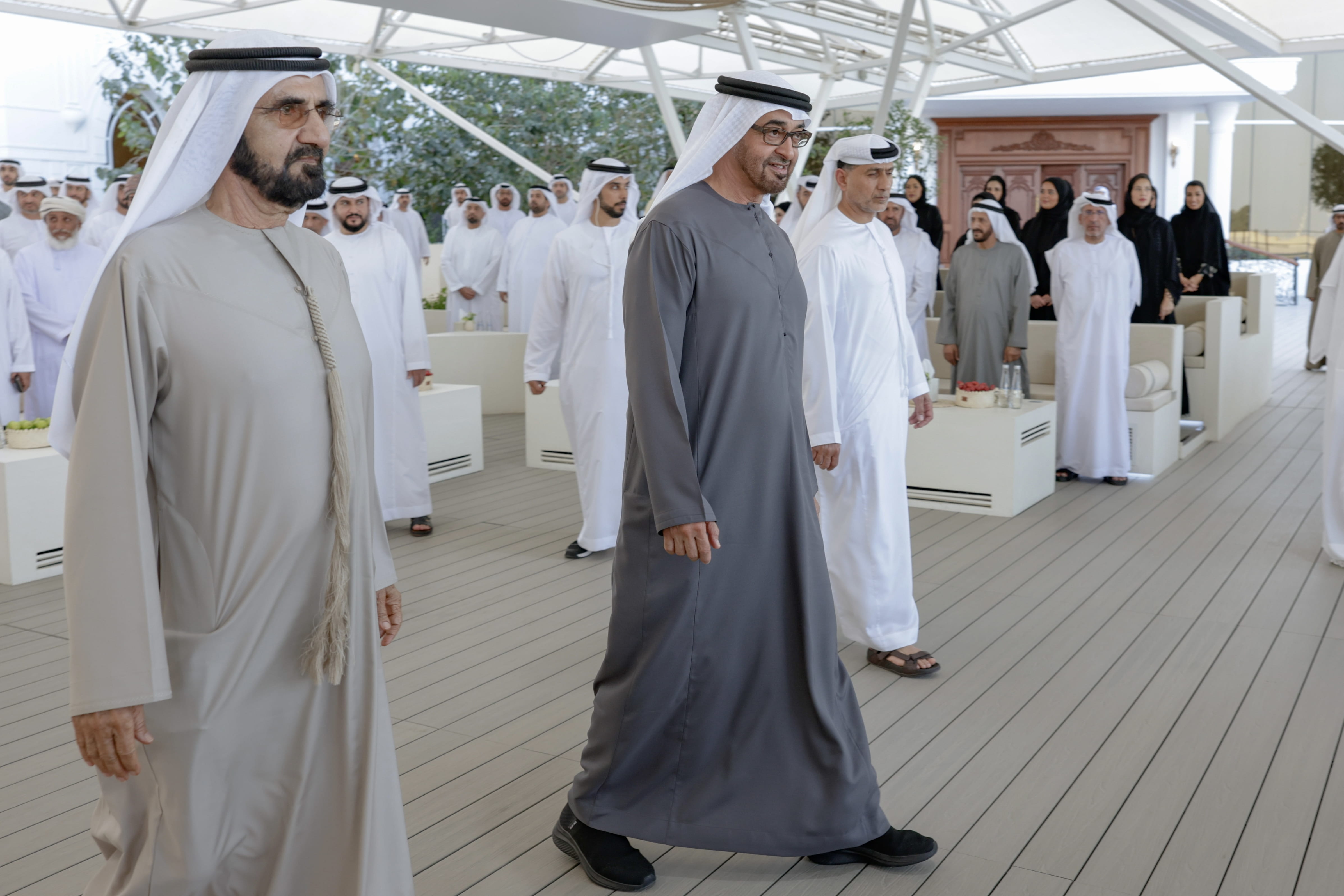 UAE President receives Mohammed bin Rashid
