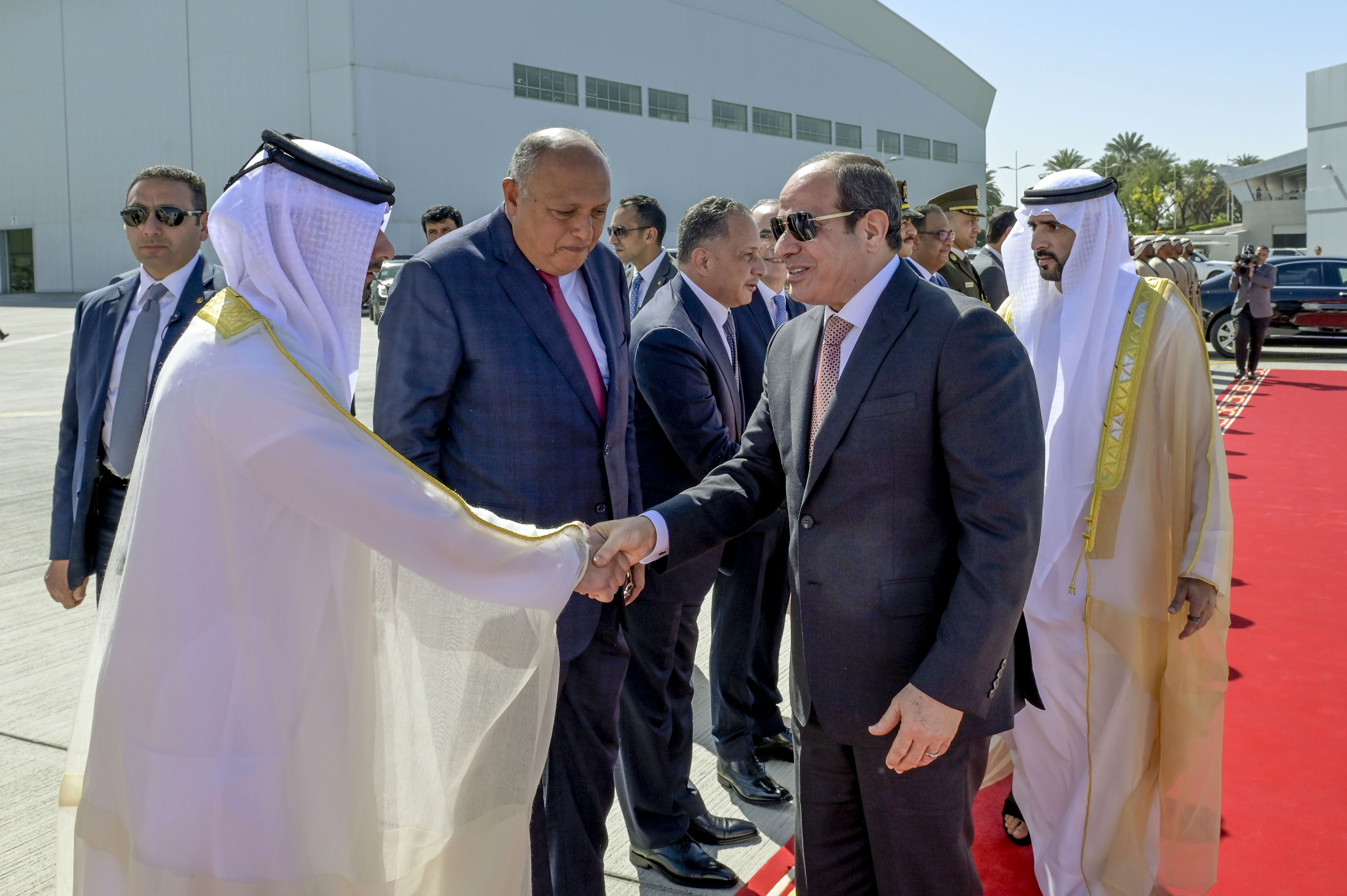 Egypt’s President leaves the UAE after participating in the World ...