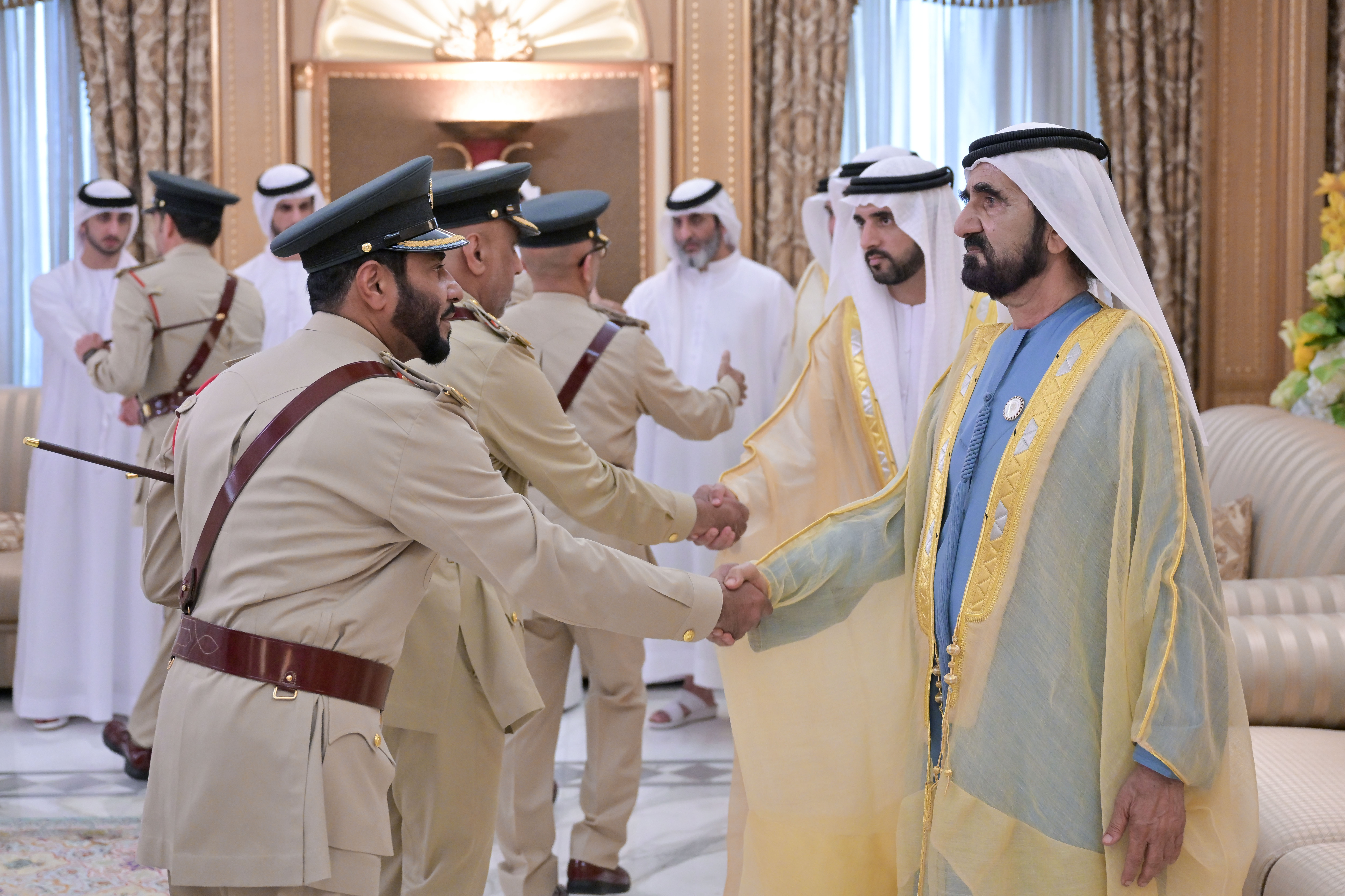 Mohammed bin Rashid receives Eid Al Adha well-wishers at Zaabil Palace ...