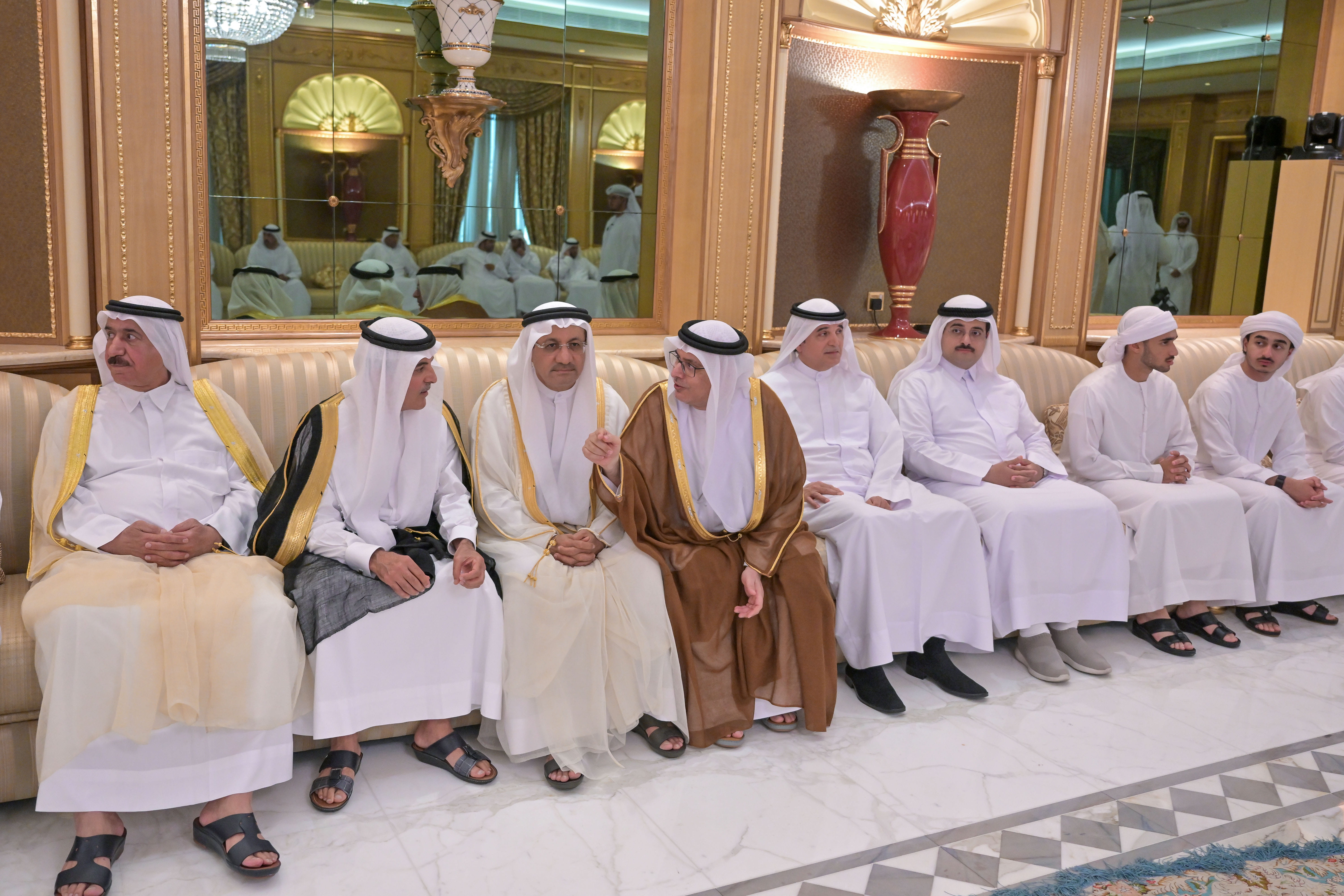 Mohammed bin Rashid receives Eid Al Adha well-wishers at Zaabil Palace ...