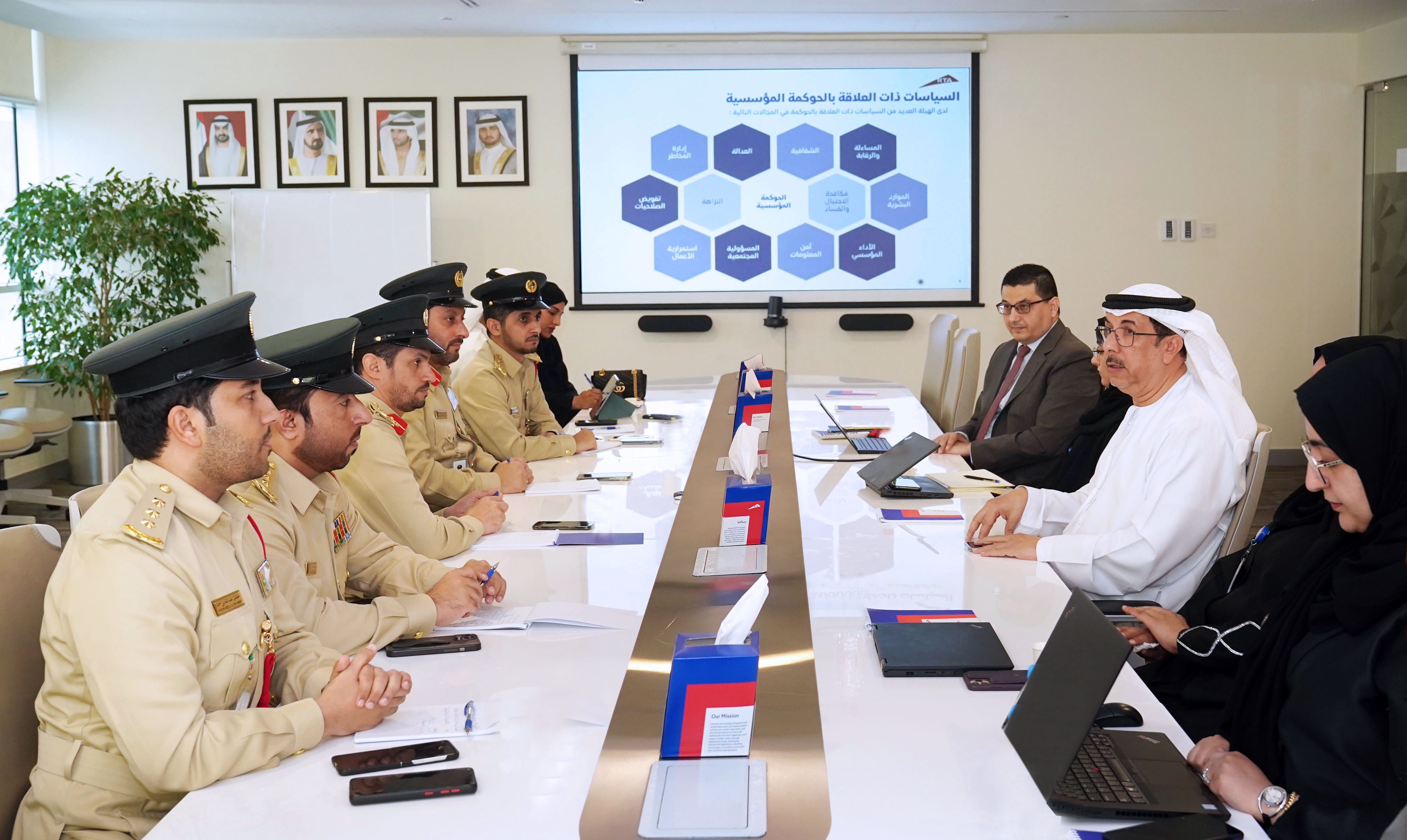 RTA briefs delegation of Dubai Police on best practices of corporate ...
