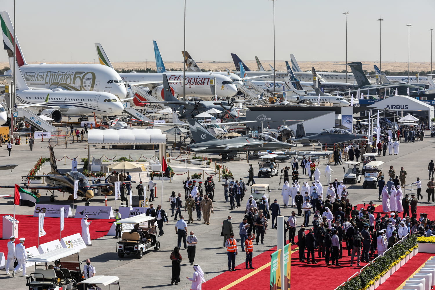 Dubai Airshow prepares for biggest event on record