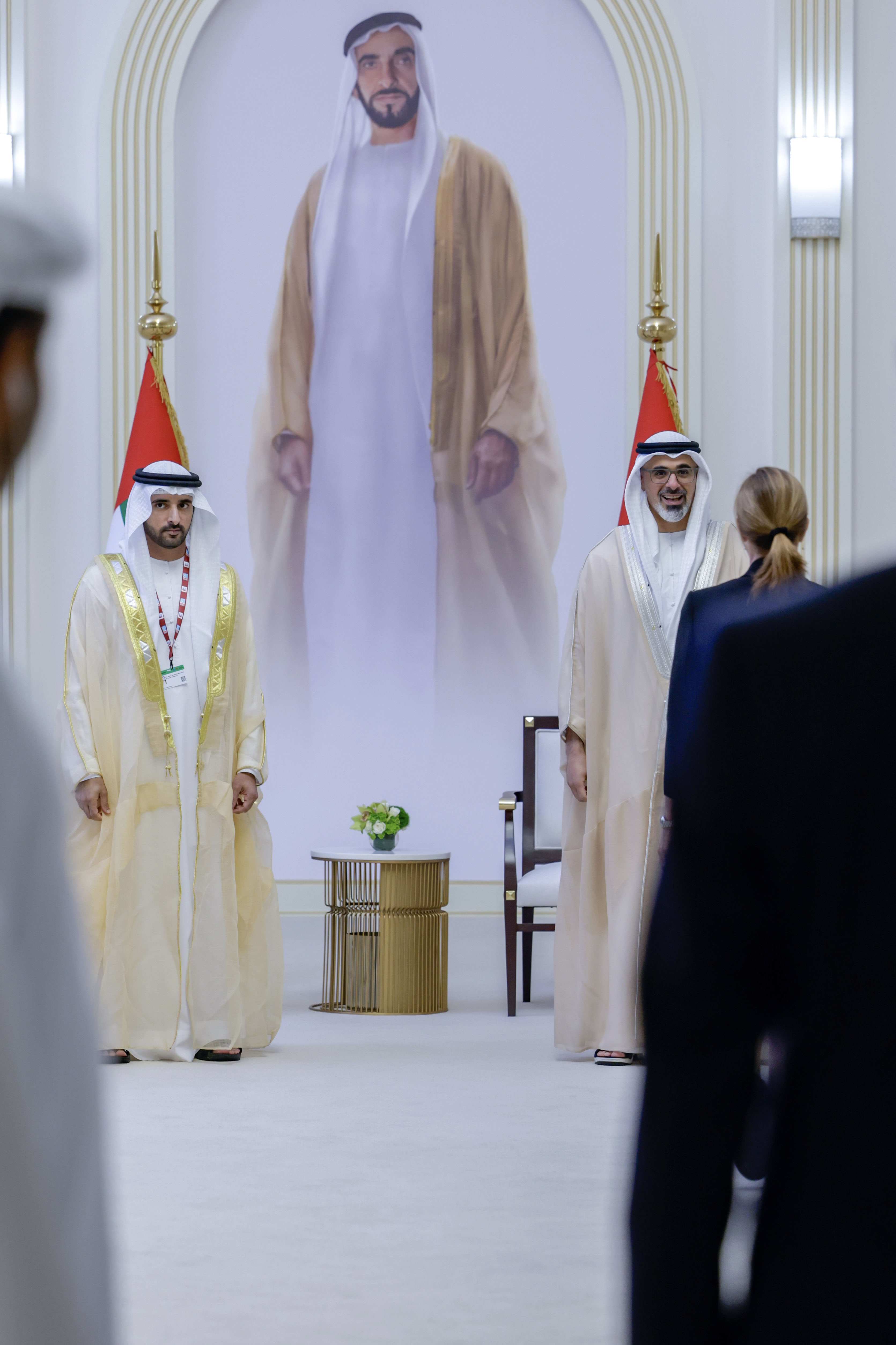 Khaled bin Mohamed, Hamdan bin Mohammed receive delegations attending ...