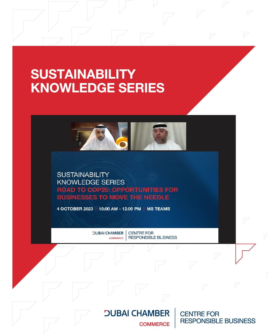 Dubai Chamber of Commerce partners with COP28 and UN Climate Change High-level Champions