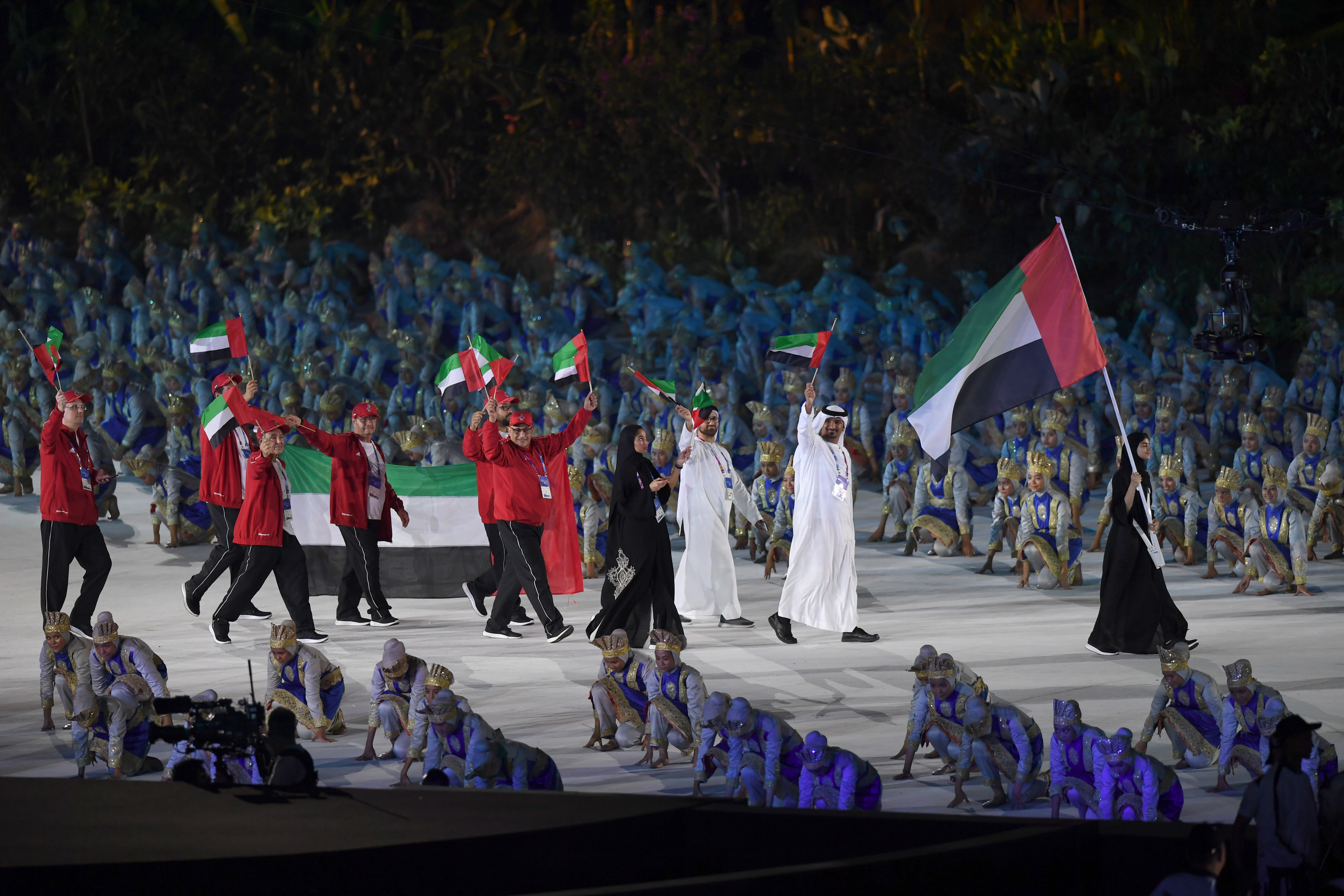 Ahmed bin Mohammed gives inspiring message to UAE contingent for 19th ...
