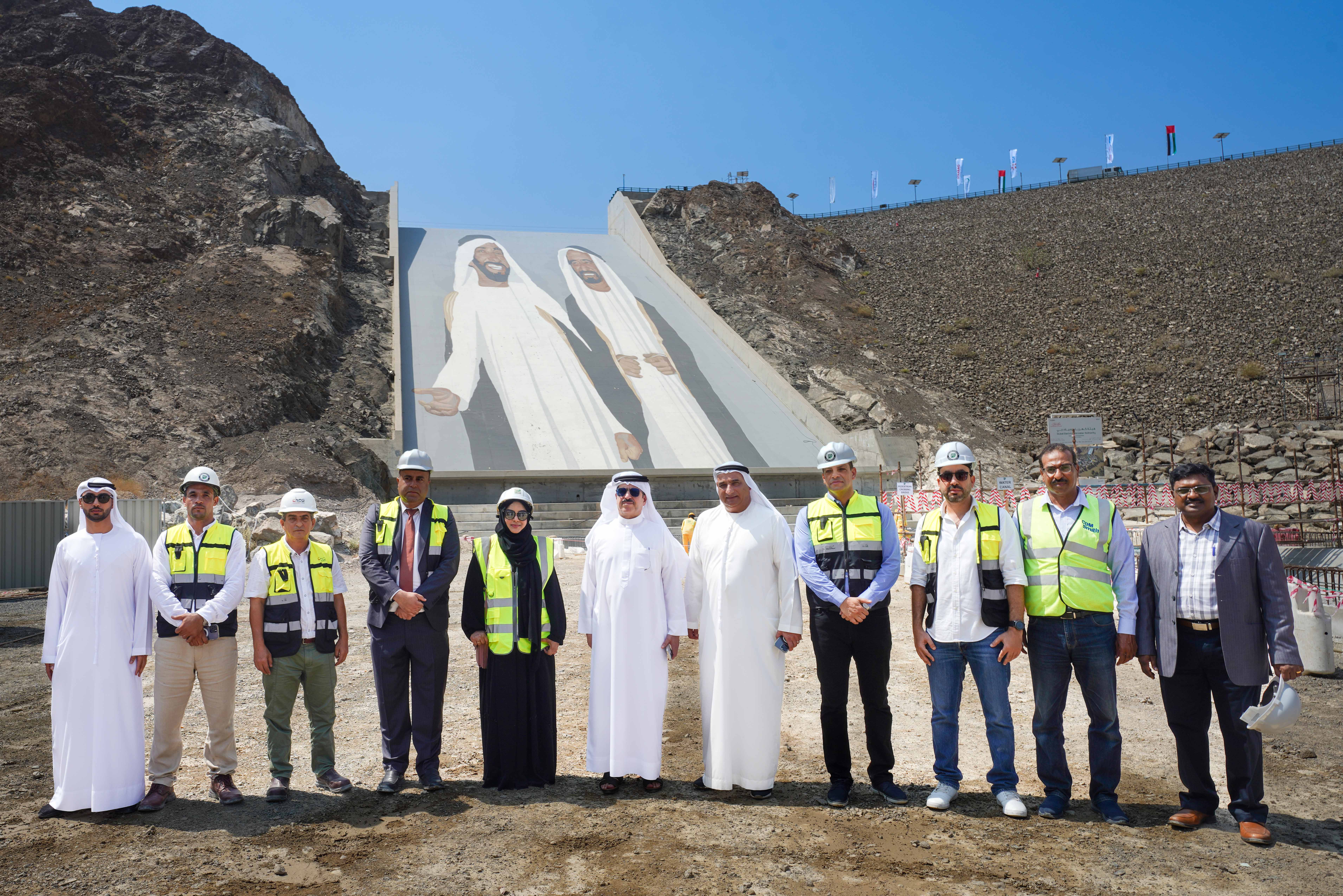 Saeed Mohammed Al Tayer inspects construction work of Hatta Sustainable ...