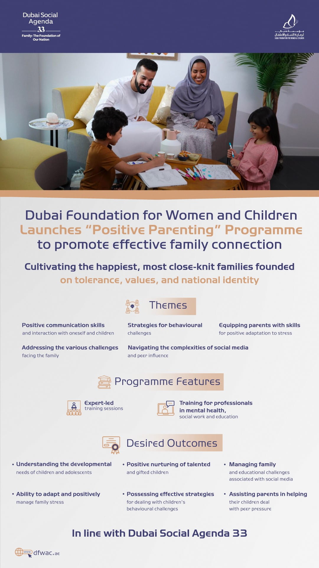 Dubai Foundation for Women and Children launches 'Positive Parenting ...
