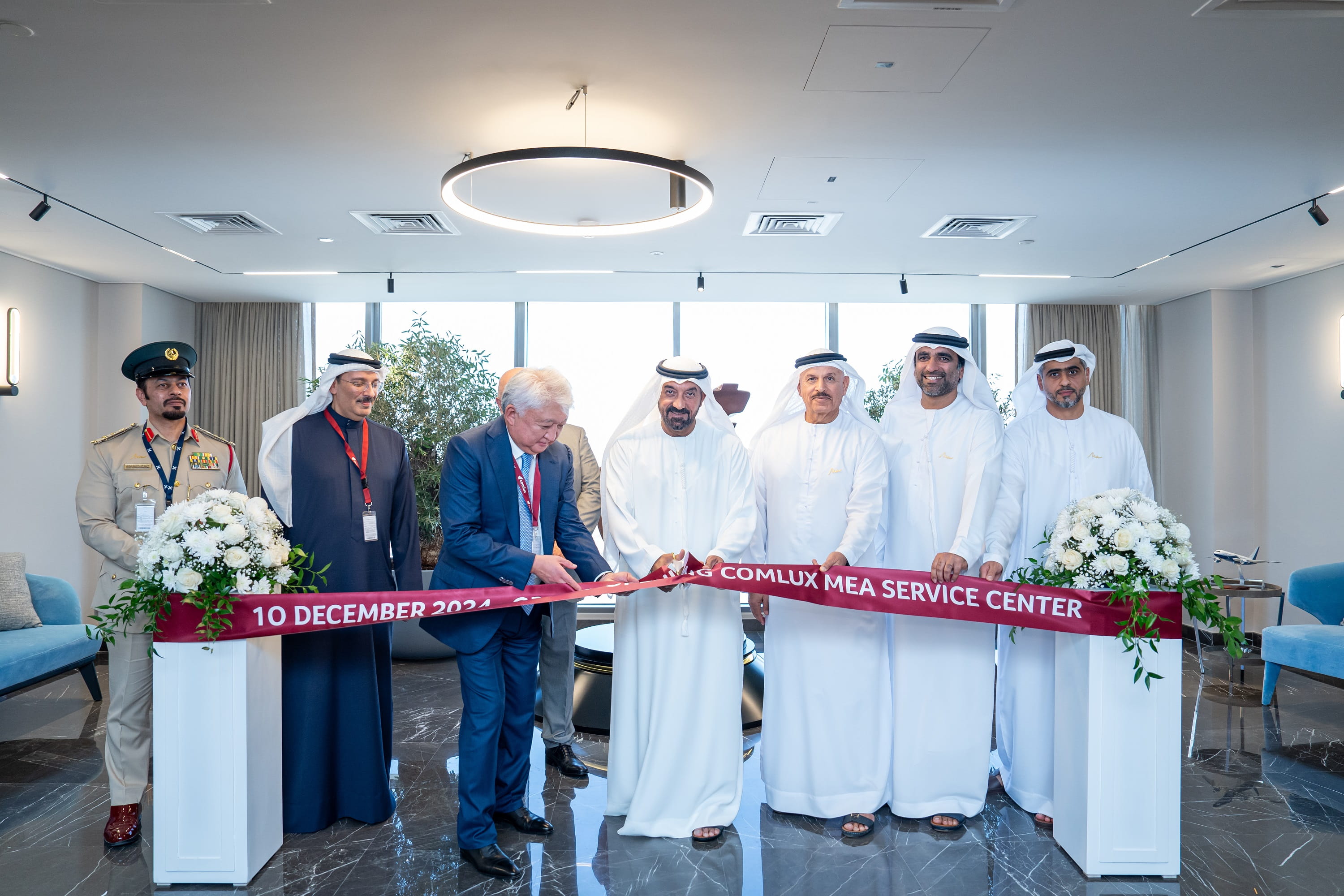 Mohammed Bin Rashid Aerospace Hub Inaugurates Comlux Facility at Dubai ...