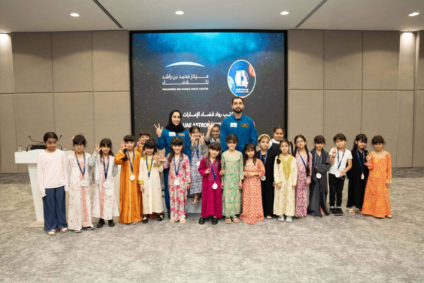 "Winter Ghiras" Program starts with the Presence of Emirati Astronauts