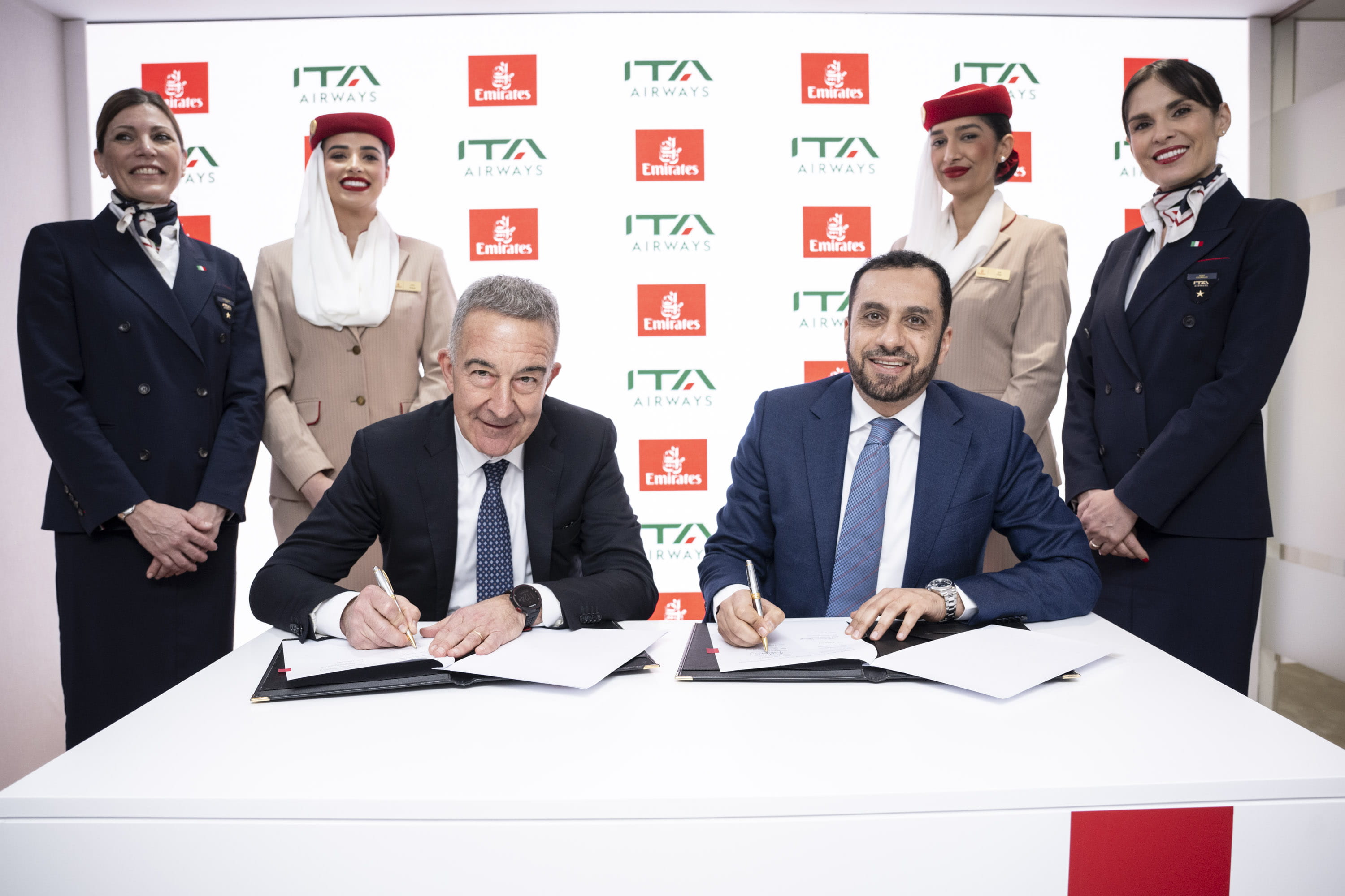 Emirates and ITA Airways sign MoU, planning extended cooperation for ...