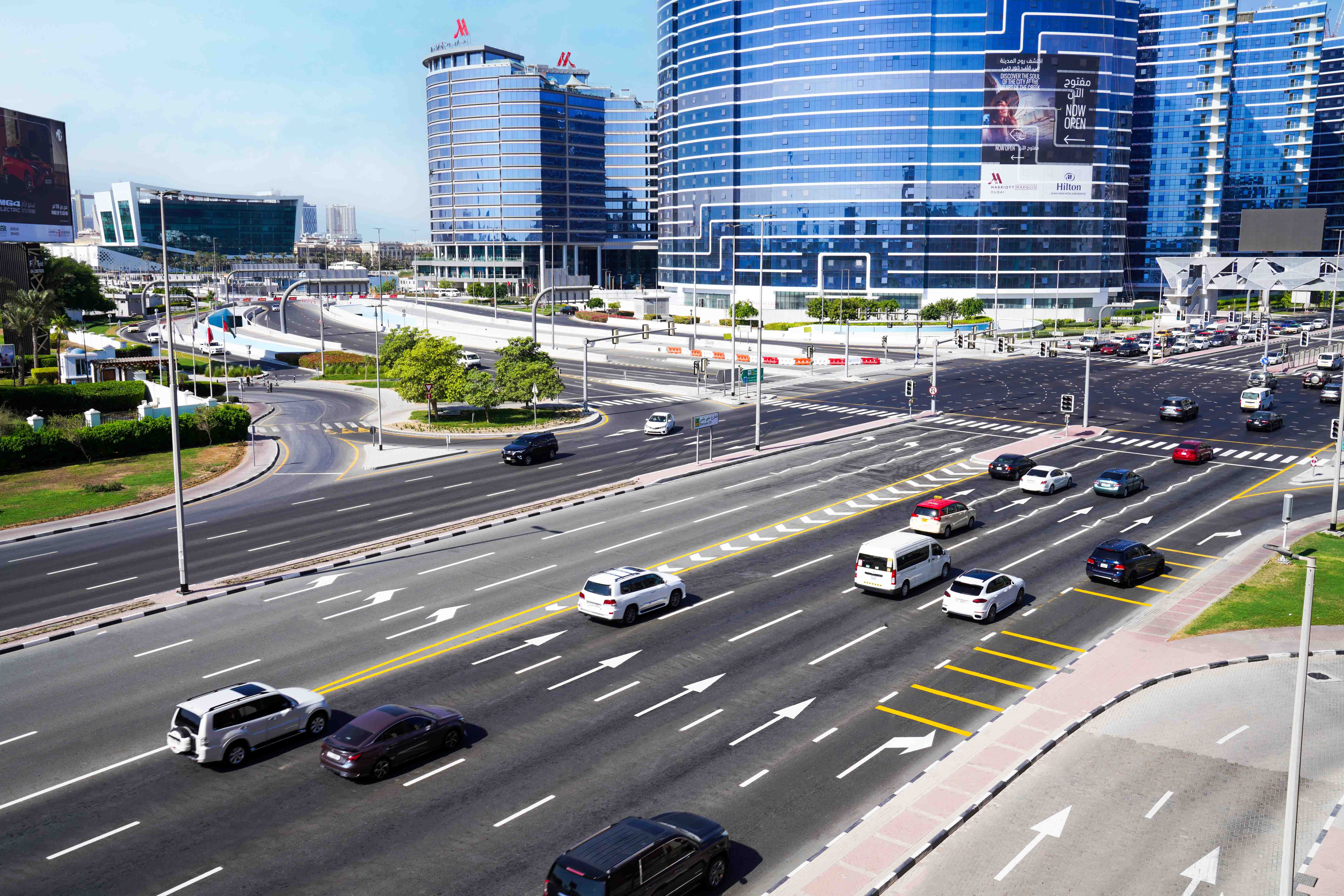 RTA Completes Road Marking Enhancements in 25 Key Areas Across Dubai