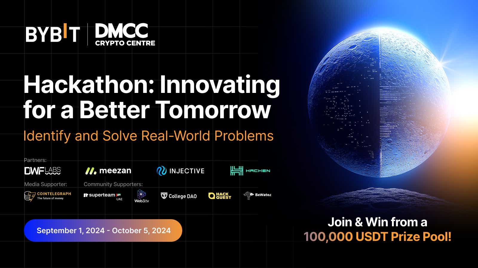 DMCC AND BYBIT GEAR UP FOR SECOND WEB3 HACKATHON, LAUNCH USD 100,000 PRIZE POOL
