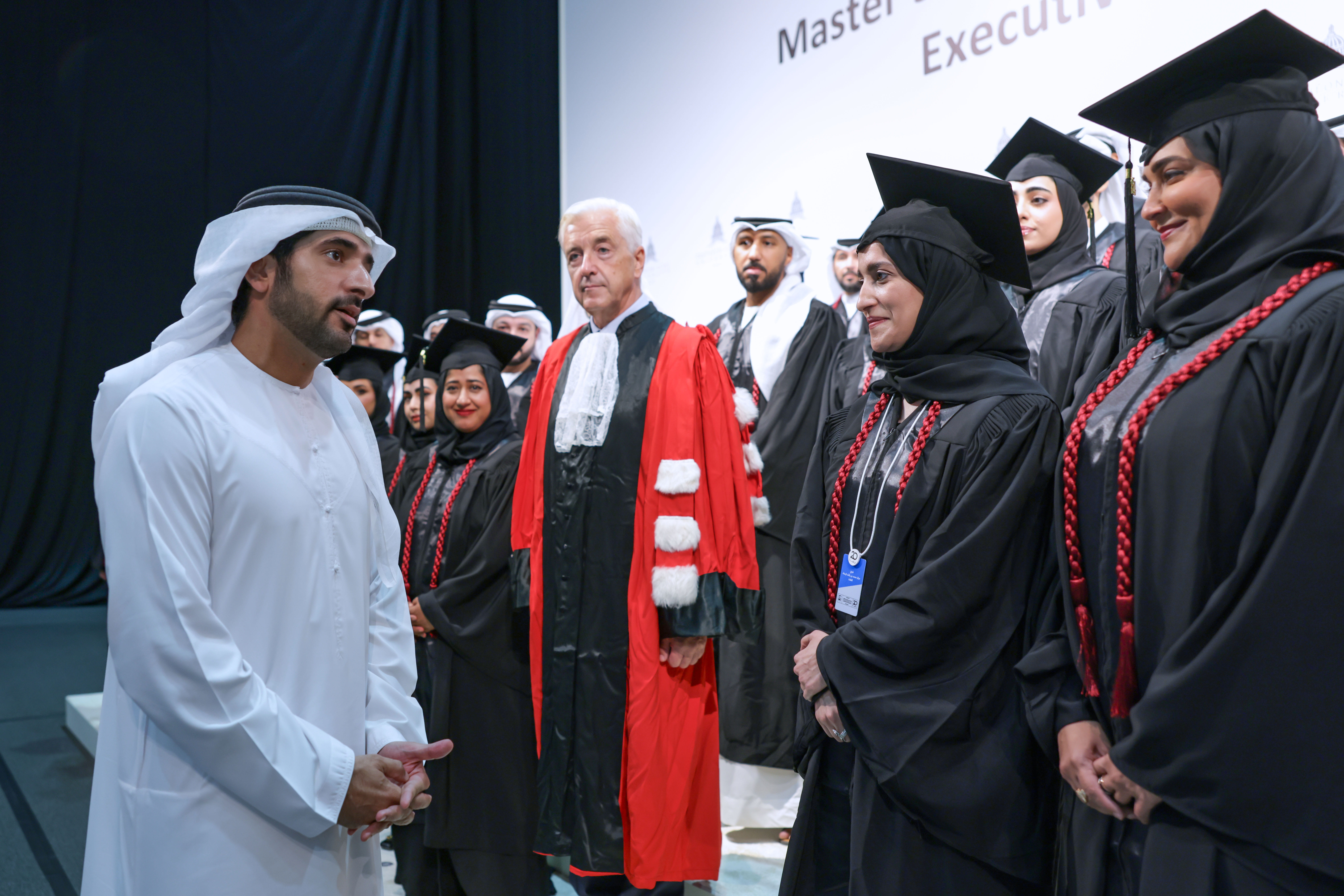 Hamdan bin Mohammed attends graduation of new cohort of Master’s Degree