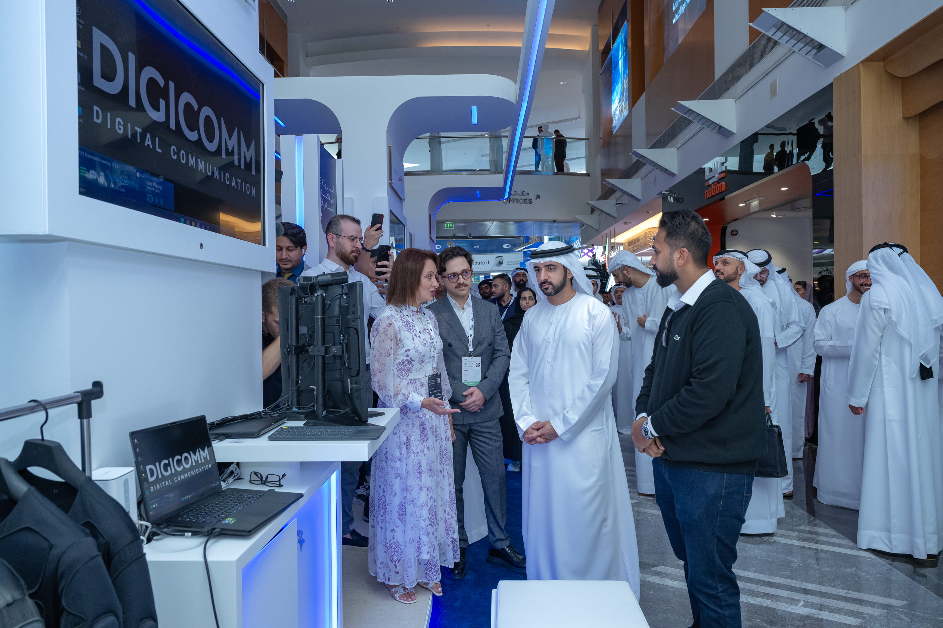 Hamdan bin Mohammed attends ‘Dubai Assembly for AI’ during Dubai AI ...