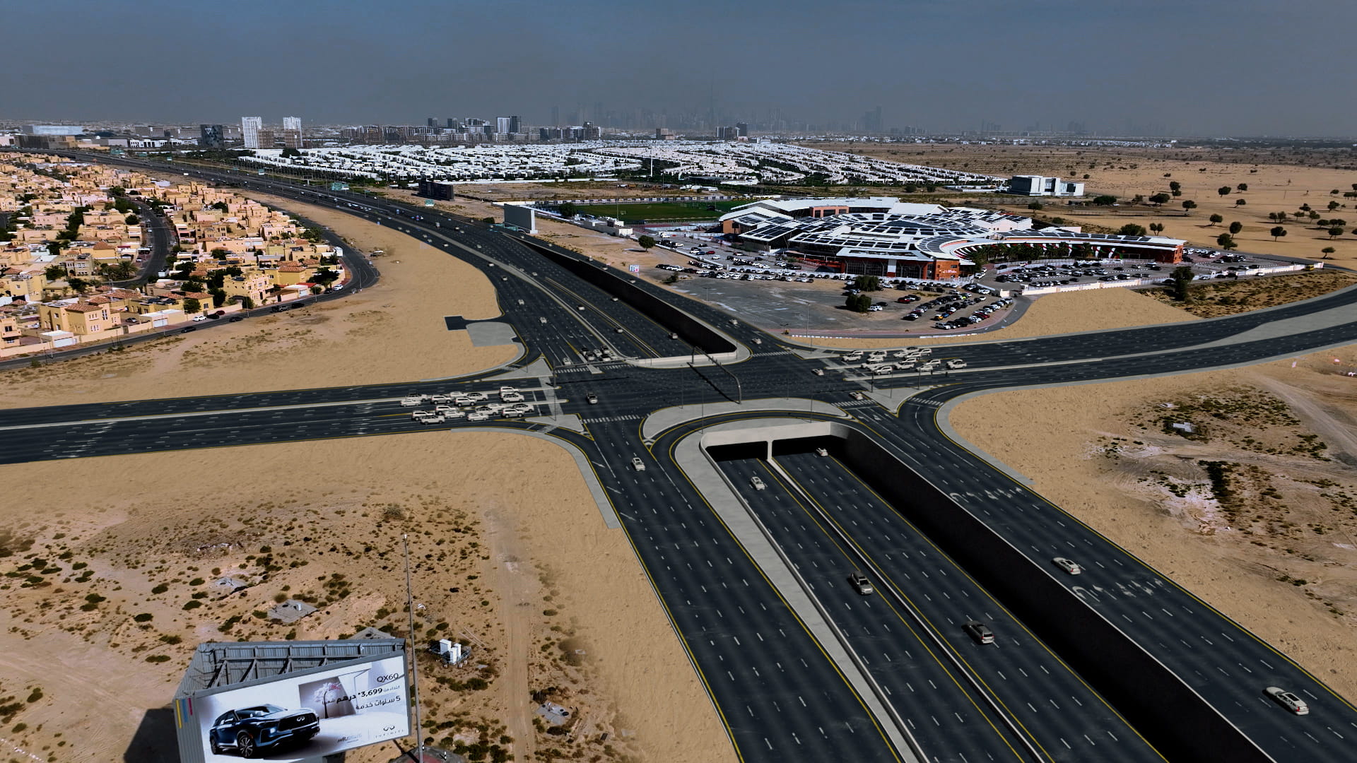 RTA Opens 800-Metre Tunnel with Four Lanes in Each Direction on Umm ...