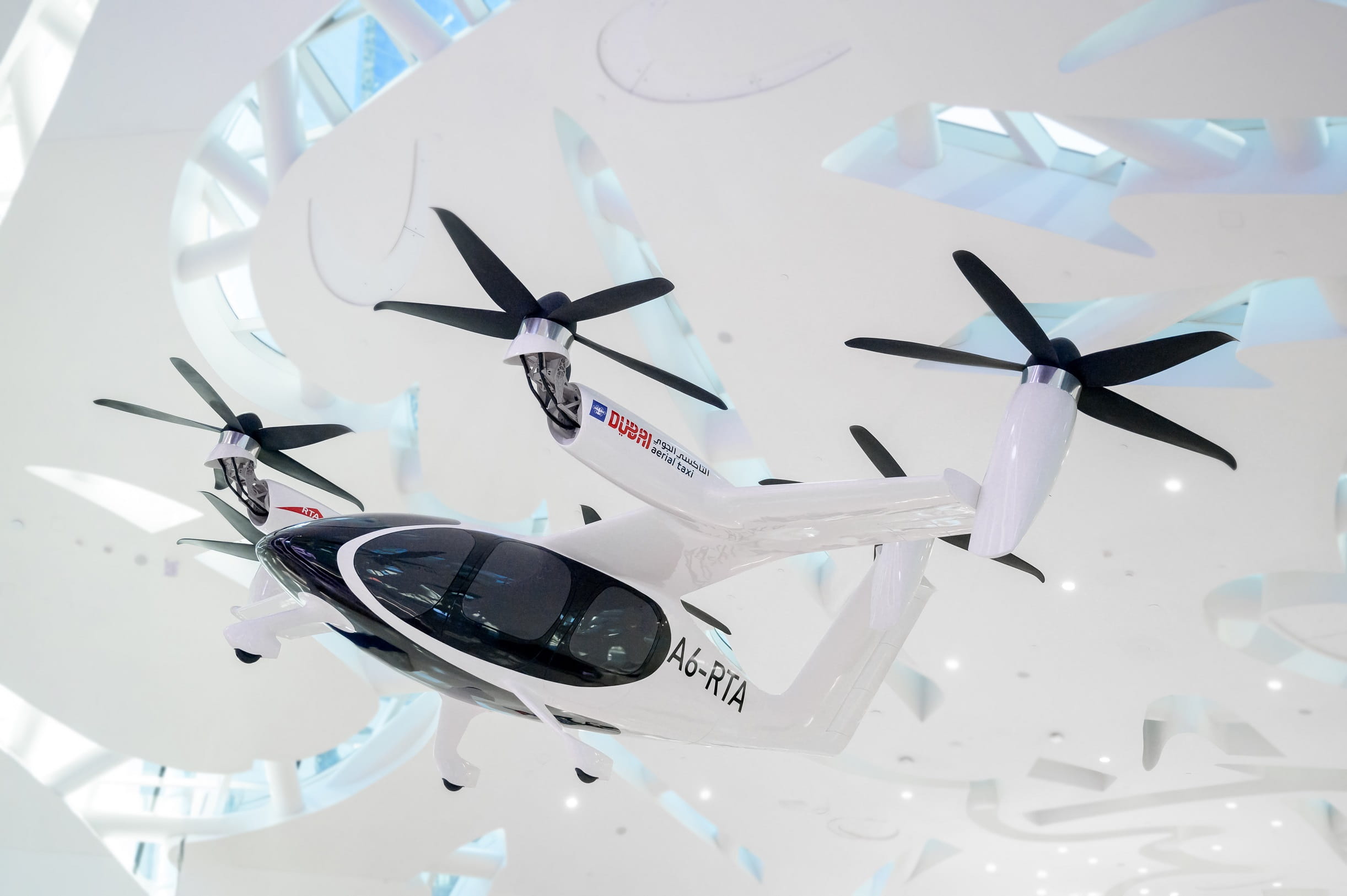 Museum of the Future Unveils Aerial Taxi Prototype Installation in ...