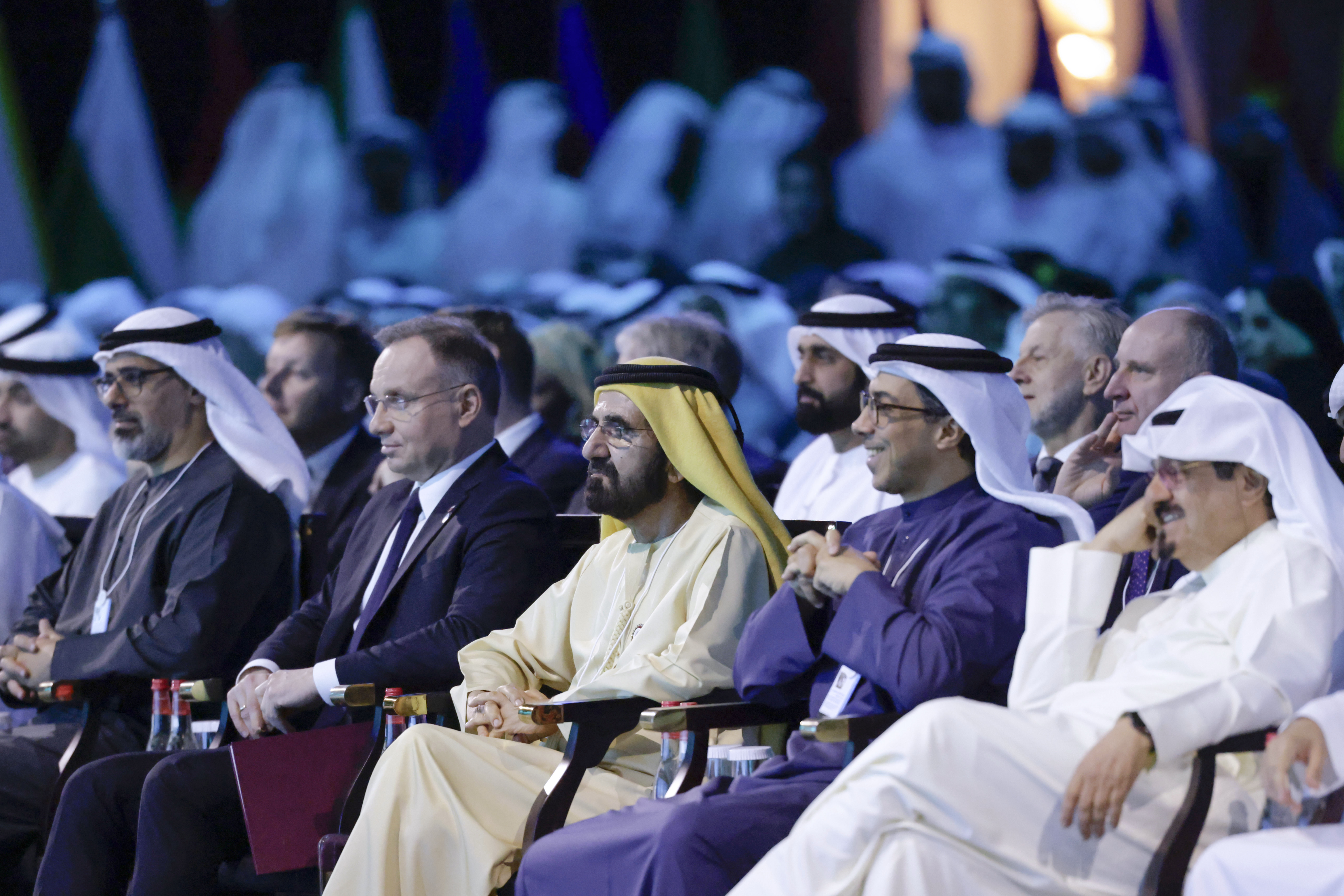 Mohammed bin Rashid attends keynote session hosted by IMF Managing Director