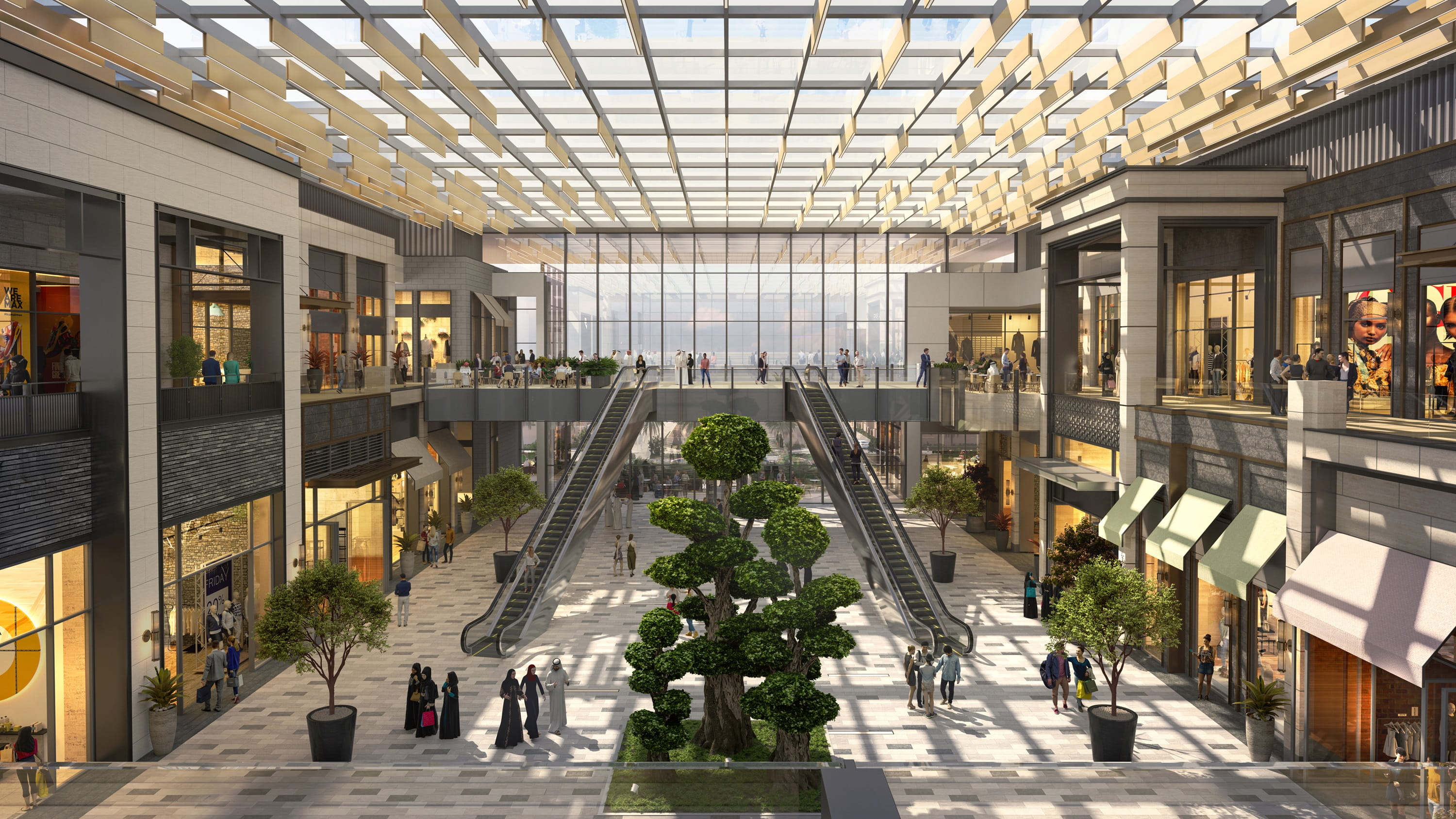 Dubai Holding Asset Management unveils Nad Al Sheba Mall, a new ...
