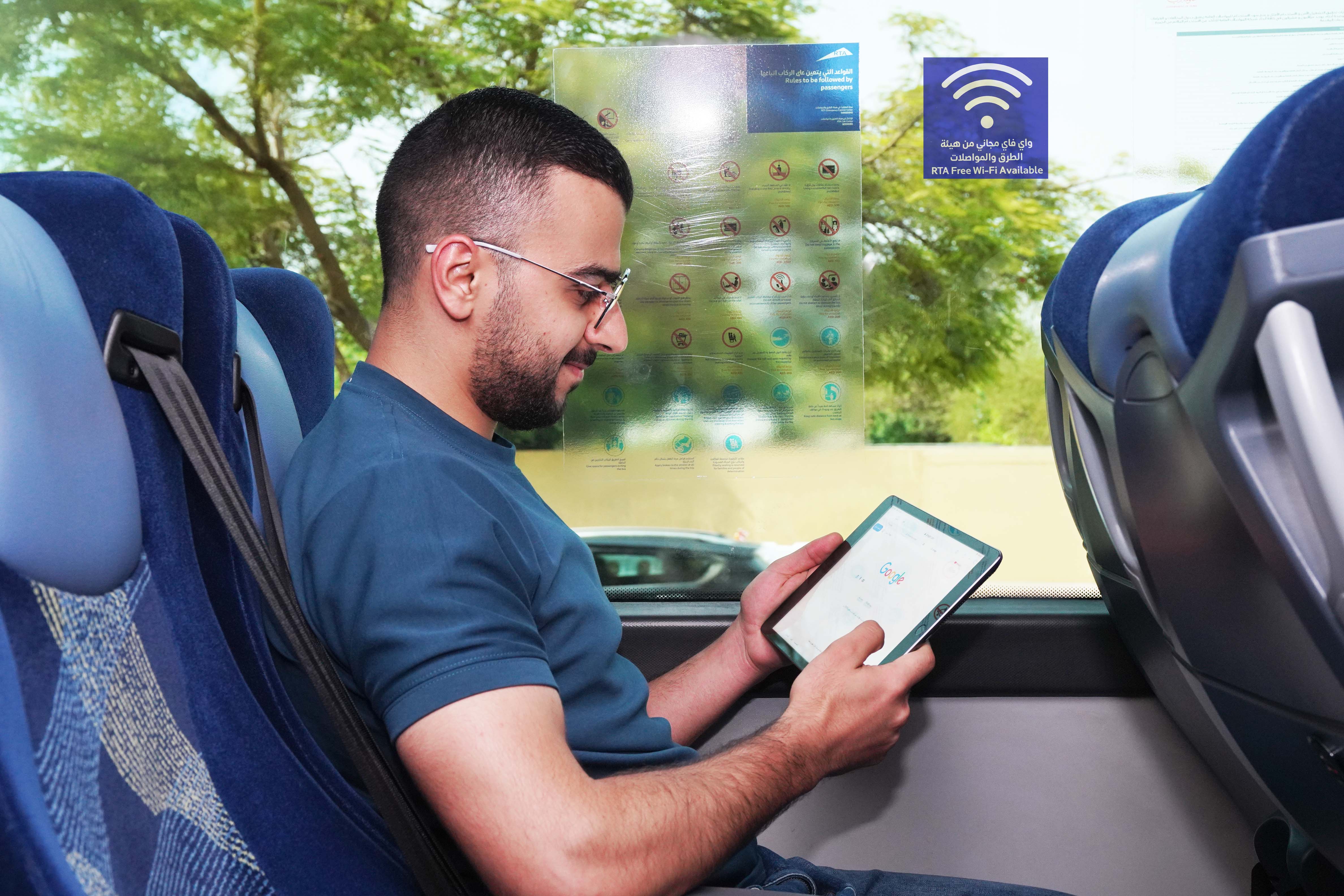RTA Partners with e& to Provide Free Wi-Fi on All Intercity Buses