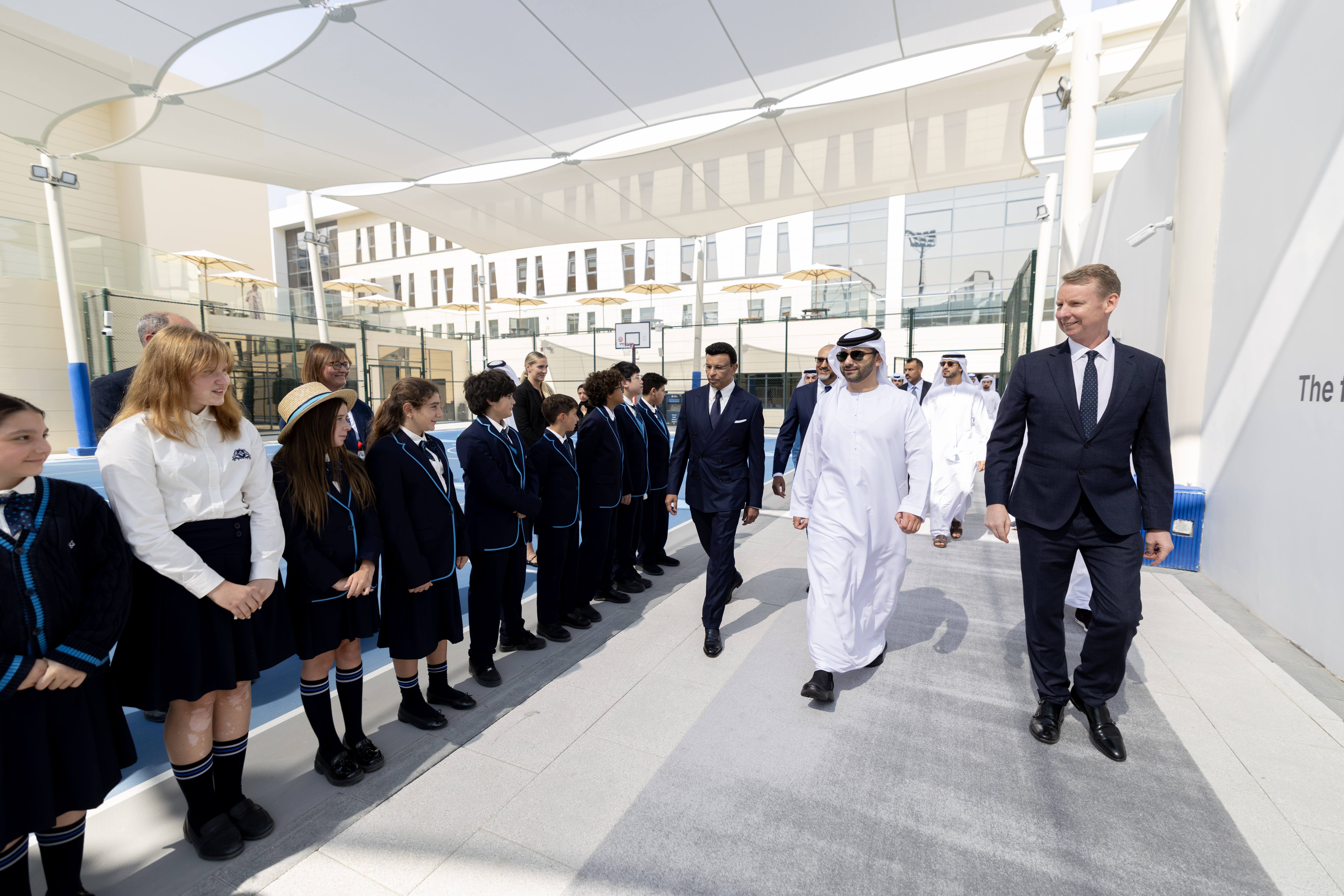 Mansoor bin Mohammed inaugurates GEMS School of Research and Innovation ...